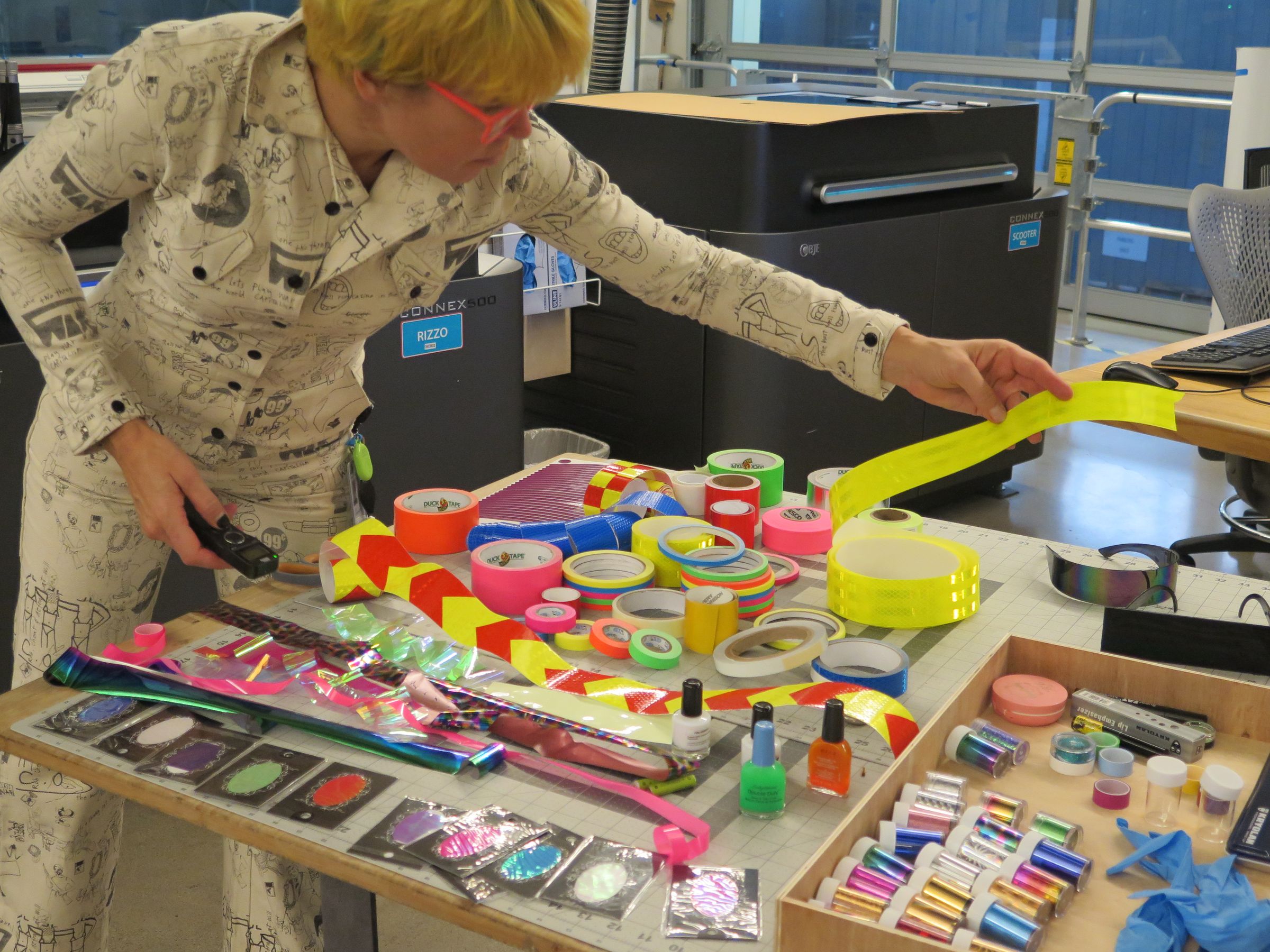 HOW TO DECORATE THE OBJET CONNEX 3D PRINTER (and Yourself at the Same ...