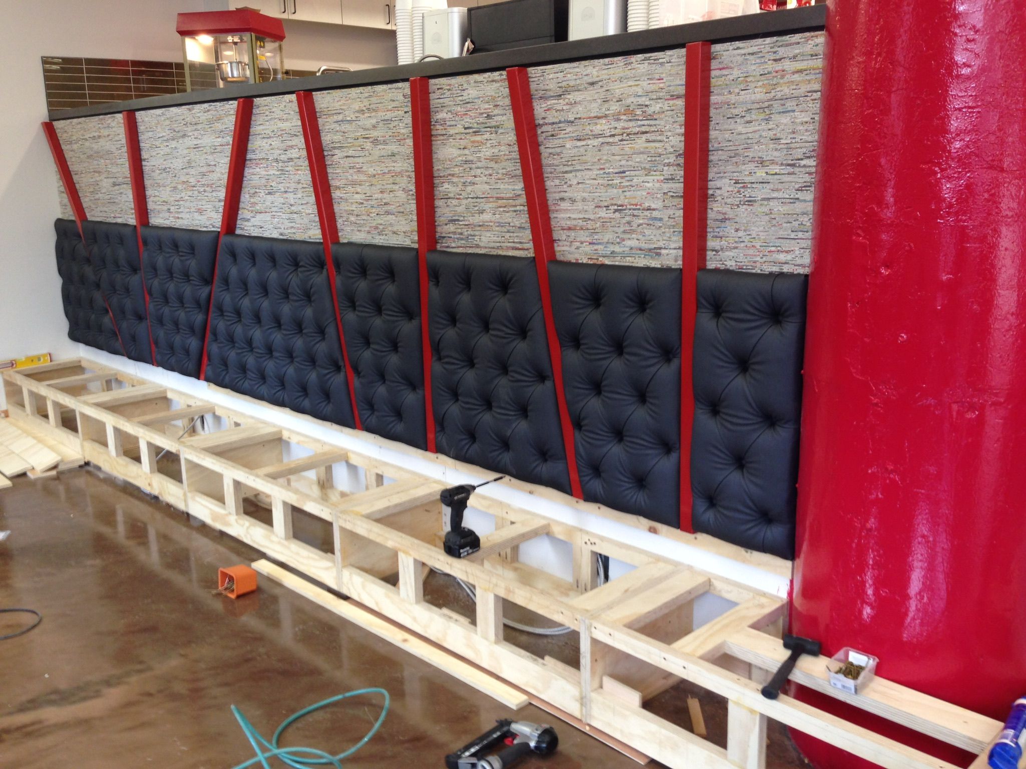 Cafeteria Banquette Seating (booth Seats) : 9 Steps (with Pictures ...