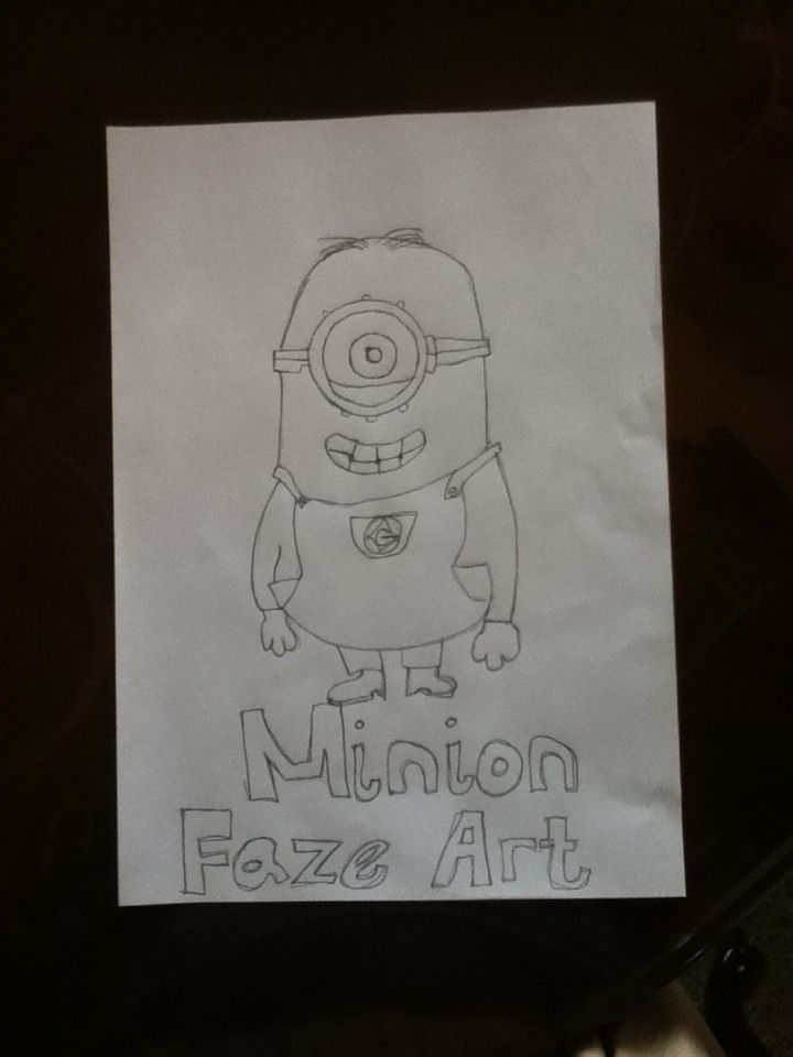 How to Draw a Minion : 6 Steps - Instructables