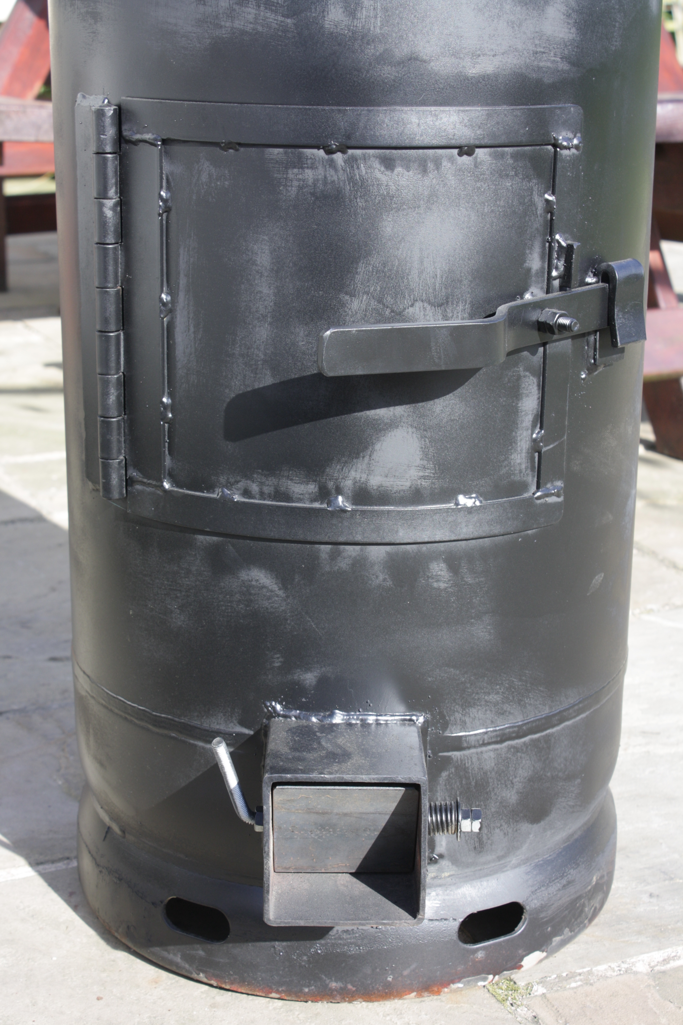 Wood Burning Stove From Air Compressor Gas Bottle Wood, 41% OFF