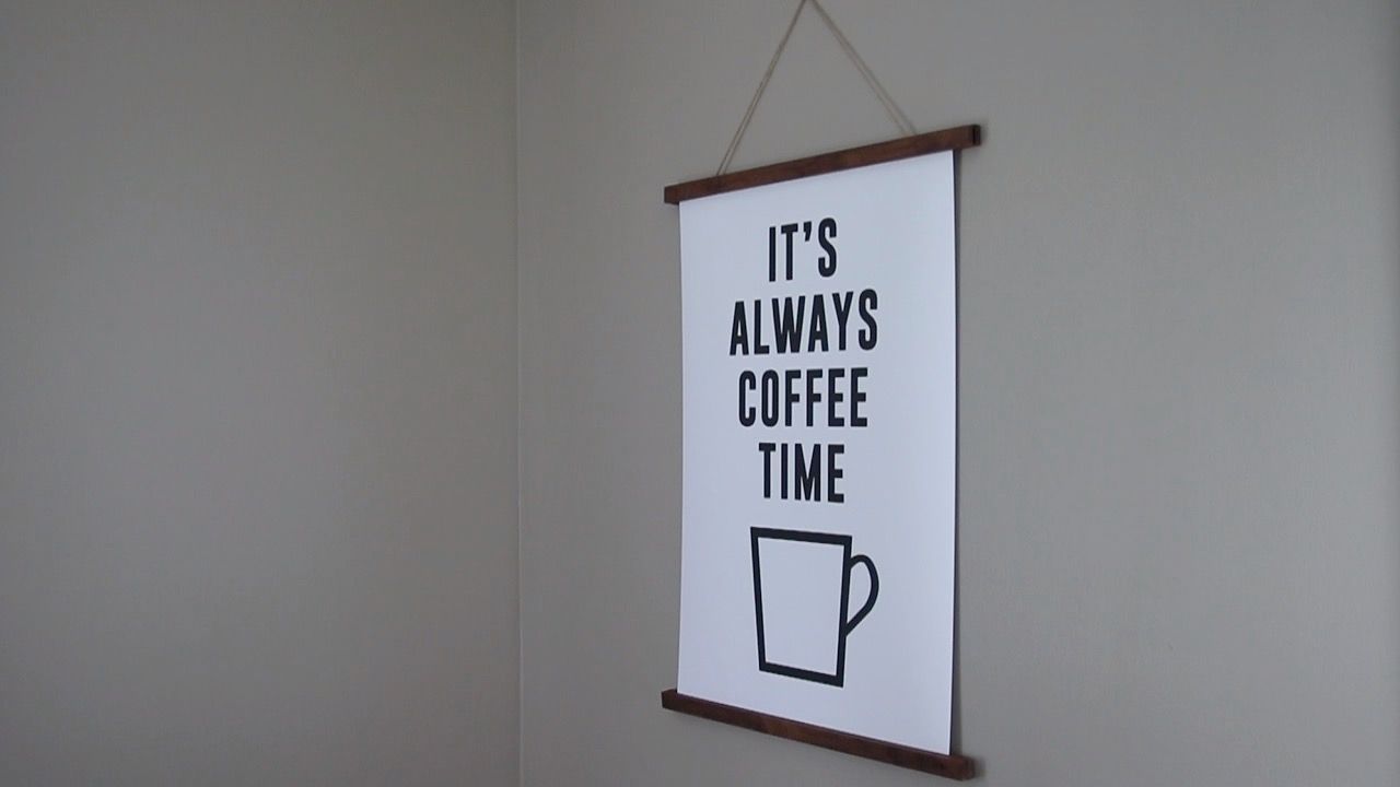 DIY Poster Hanger : 7 Steps (with Pictures) - Instructables