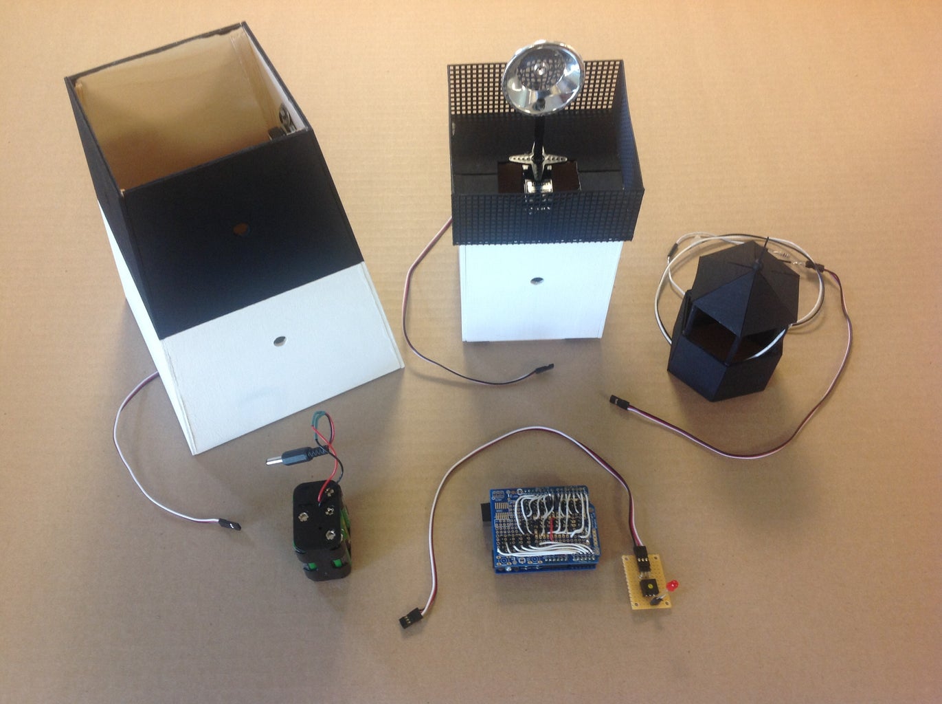 Arduino Controlled Lighthouse 7 Steps With Pictures Instructables