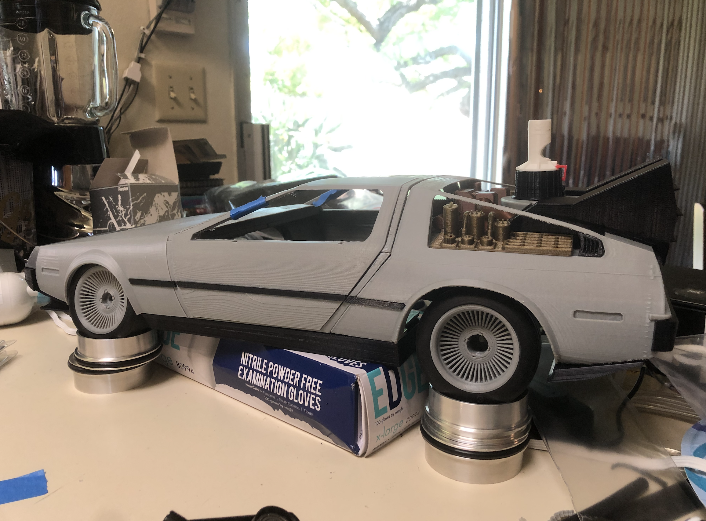 Delorean DMC-12/BTTF Time Machine 3D Printed RC Car : 17 Steps (with ...