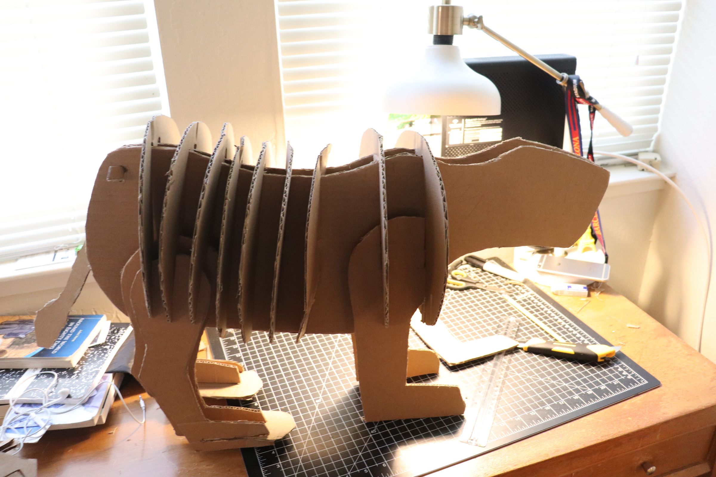 Recycled Cardboard Lion Sculpture : 10 Steps - Instructables