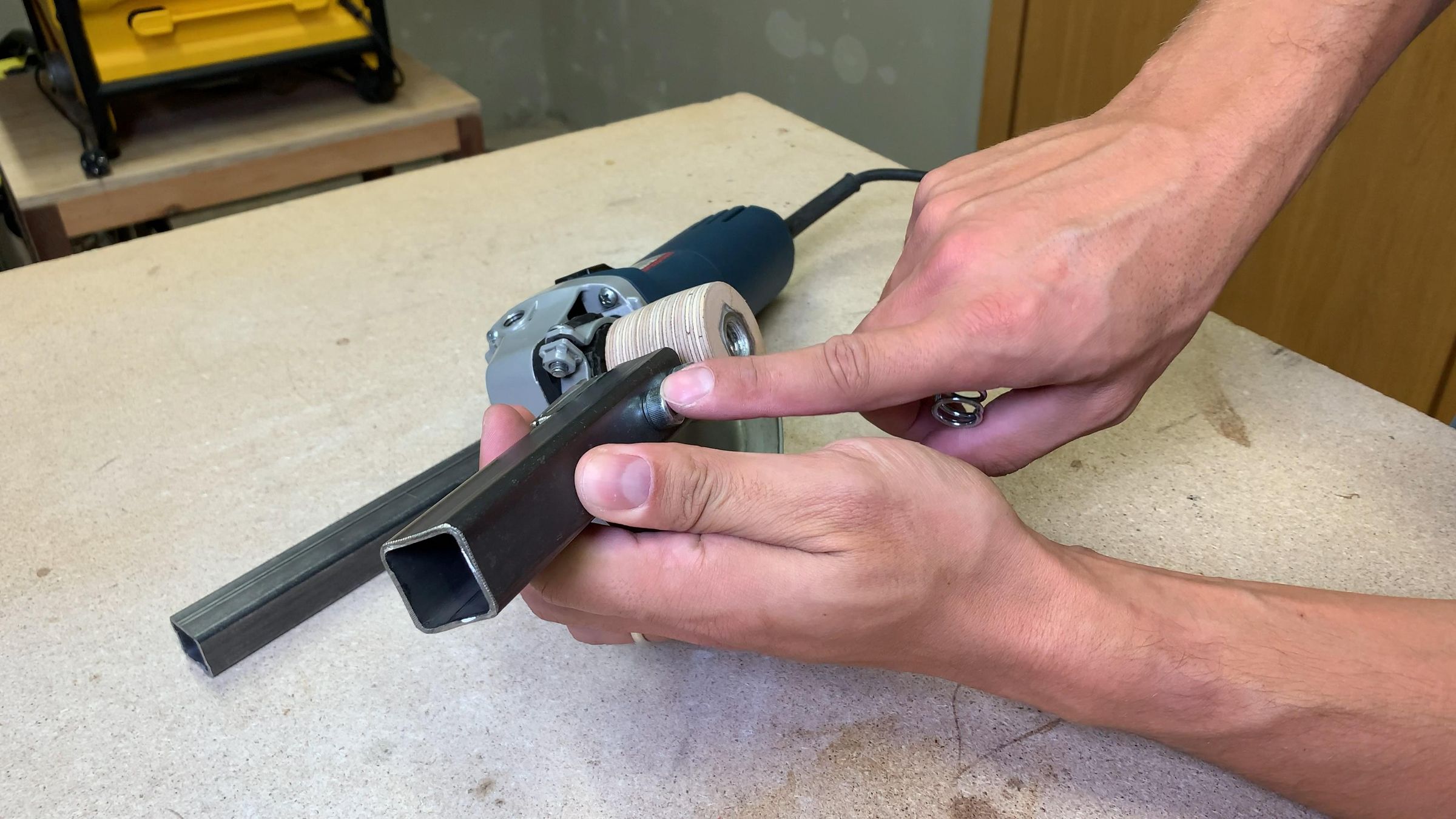 A Power File From an Angle Grinder : 15 Steps (with Pictures ...