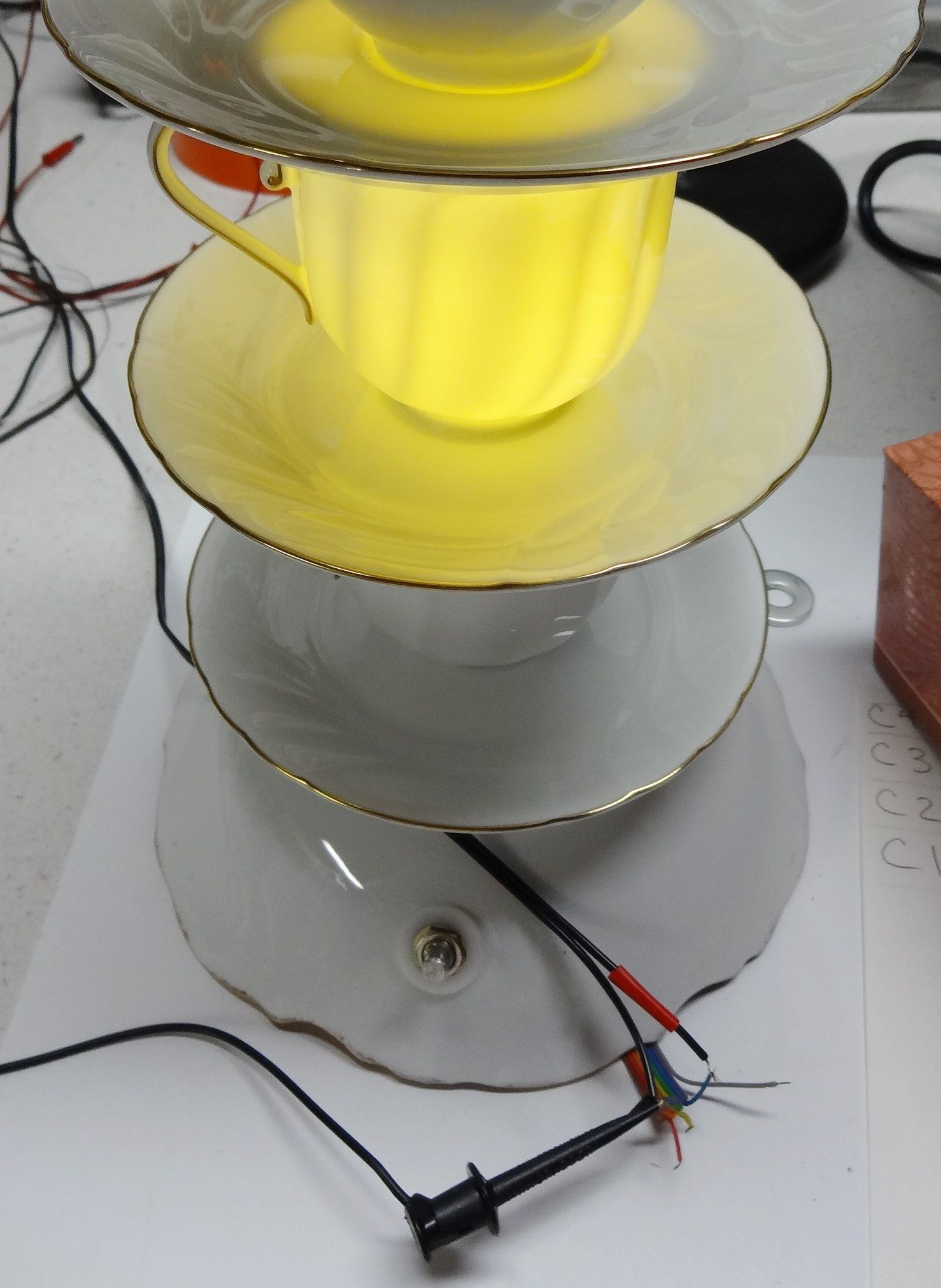 Tea Cup Lamp, Coffee Cup Lamp : 13 Steps (with Pictures) - Instructables