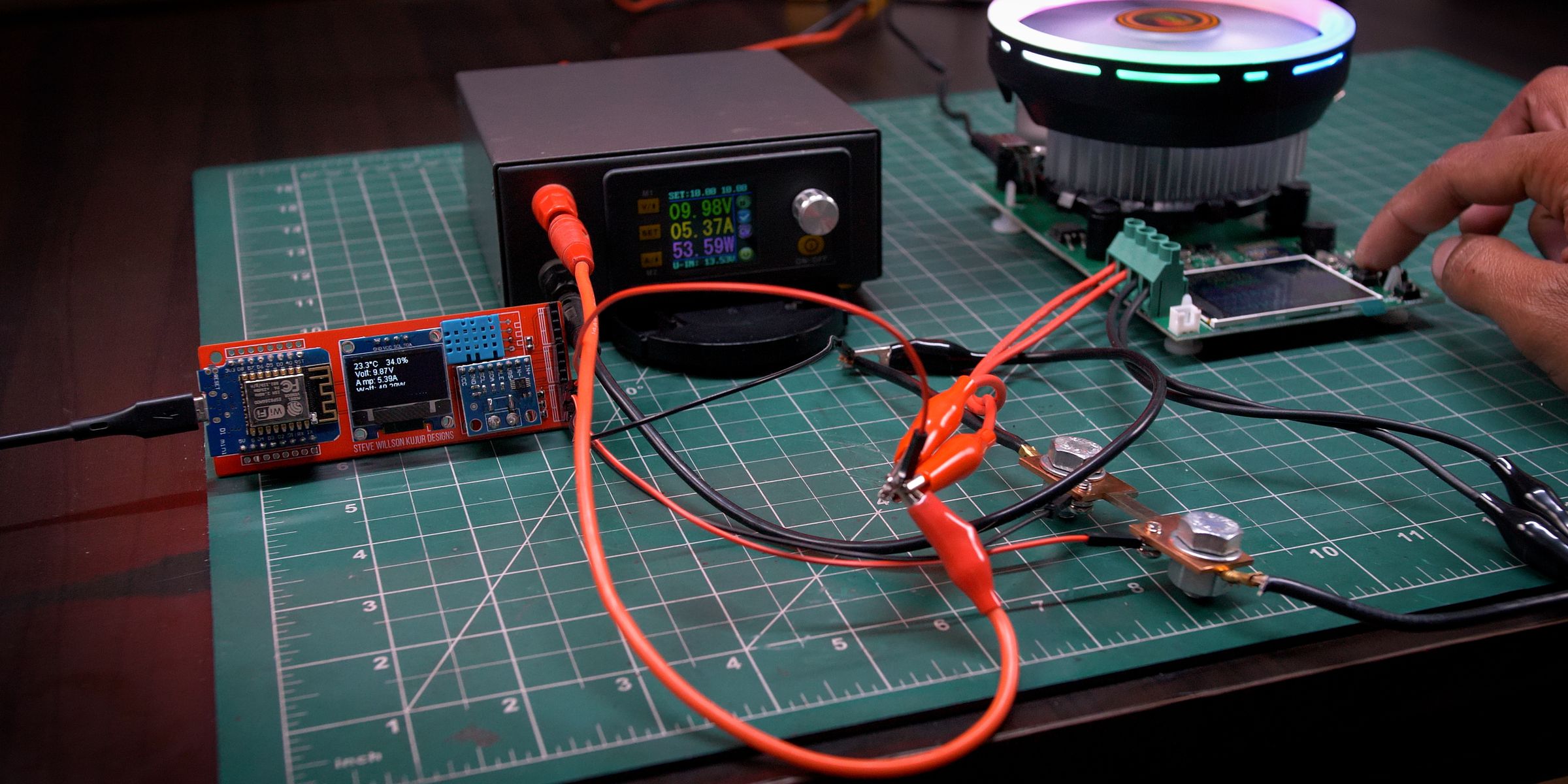 DIY Wireless Power Meter | 100VDC 100A : 16 Steps (with Pictures ...