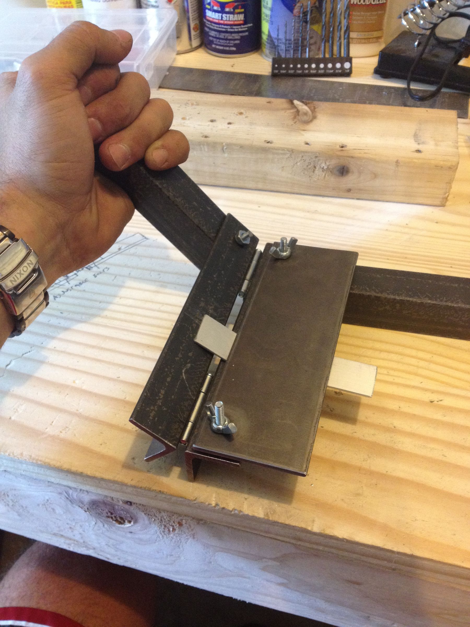 Inexpensive Soft Metal Bending Tool : 4 Steps (with Pictures ...