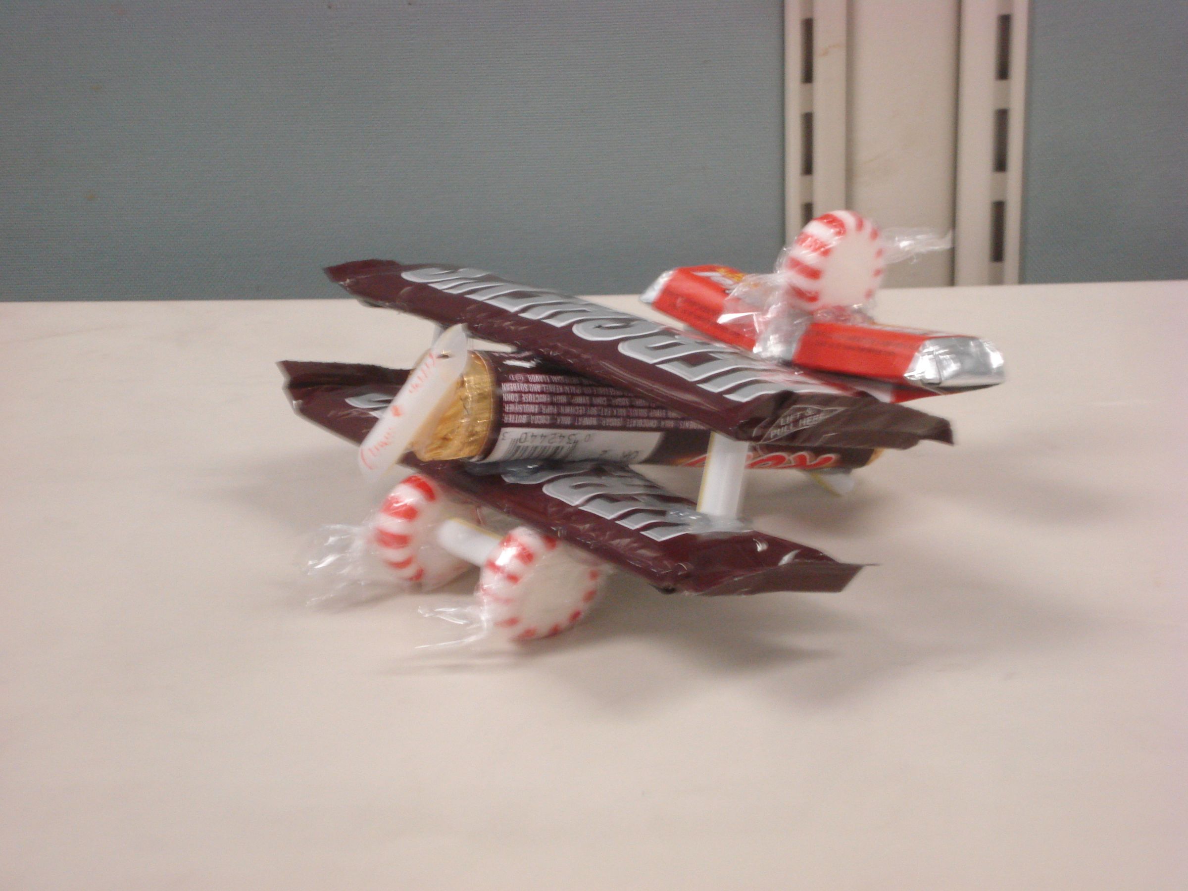Candy Biplane : 14 Steps - Instructables