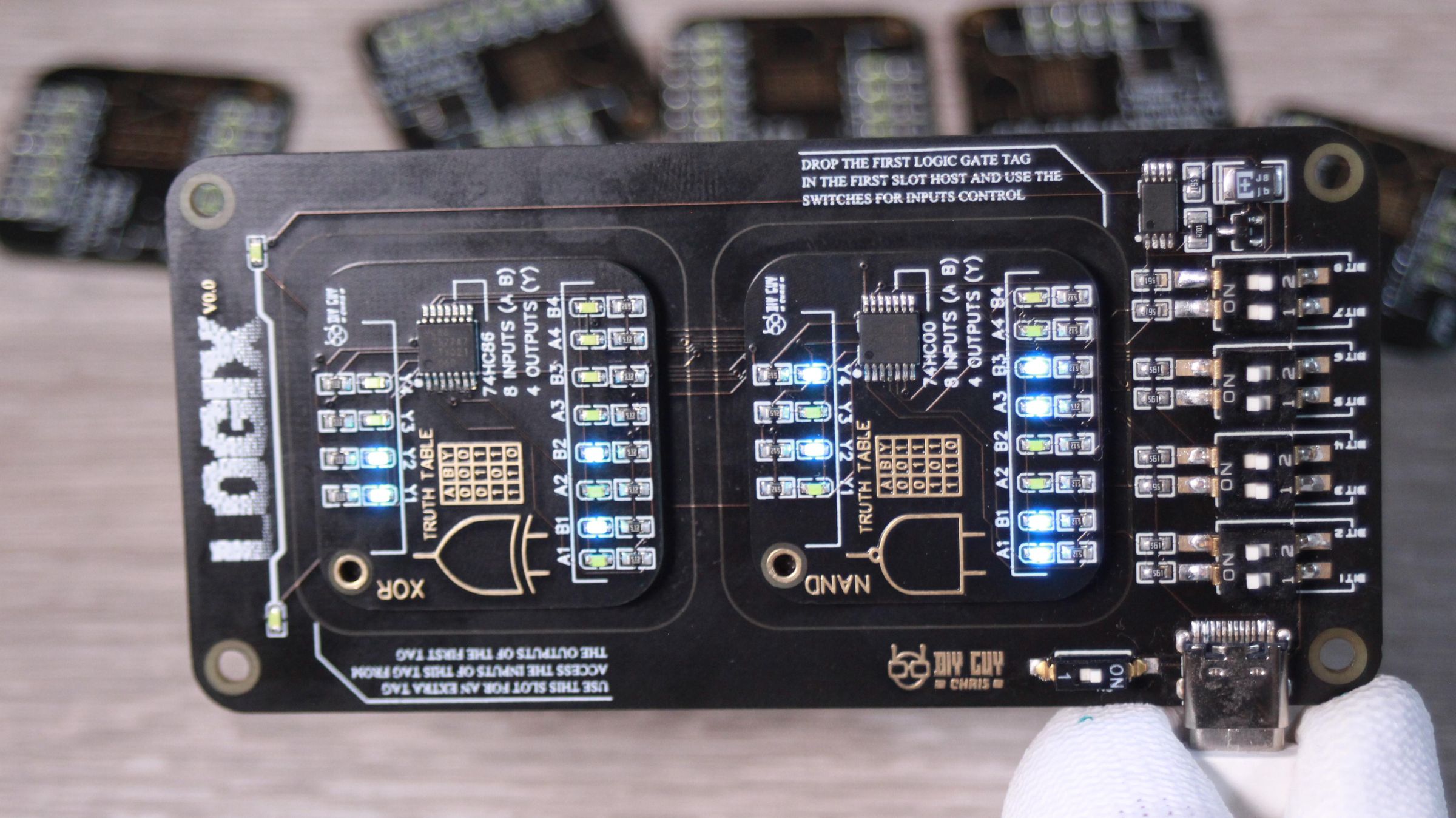 LOGIX: Creating a Logic Gates Training Board : 3 Steps (with Pictures ...