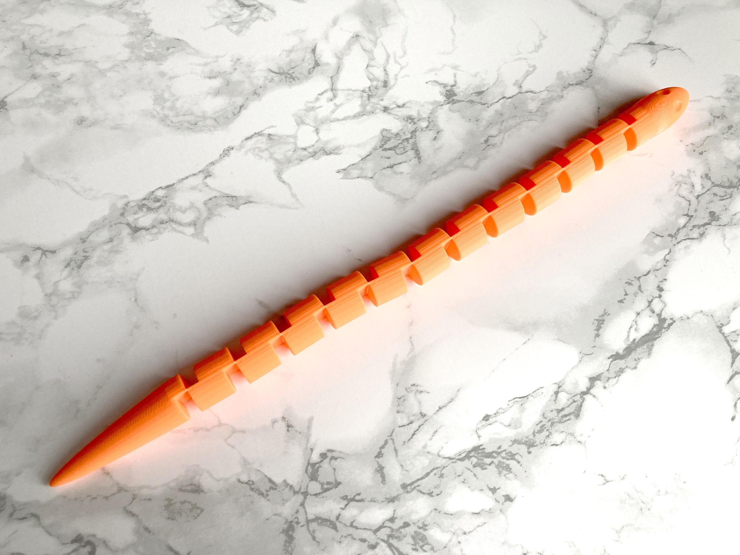 3D Printed Flexi Snake : 13 Steps (with Pictures) - Instructables