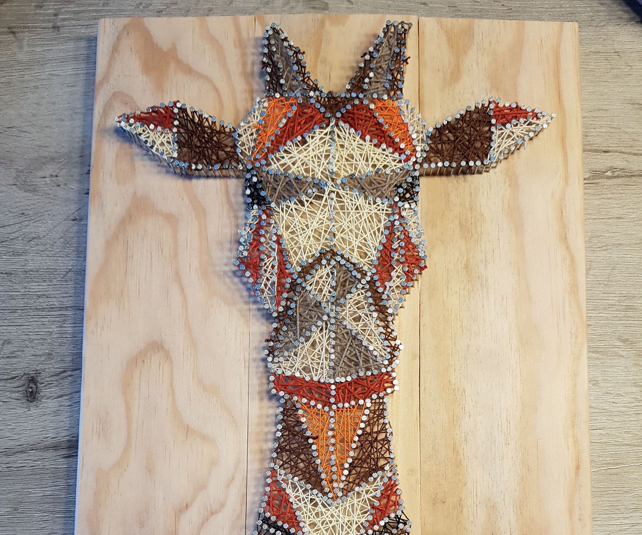 Girafe String Art : 4 Steps (with Pictures) - Instructables