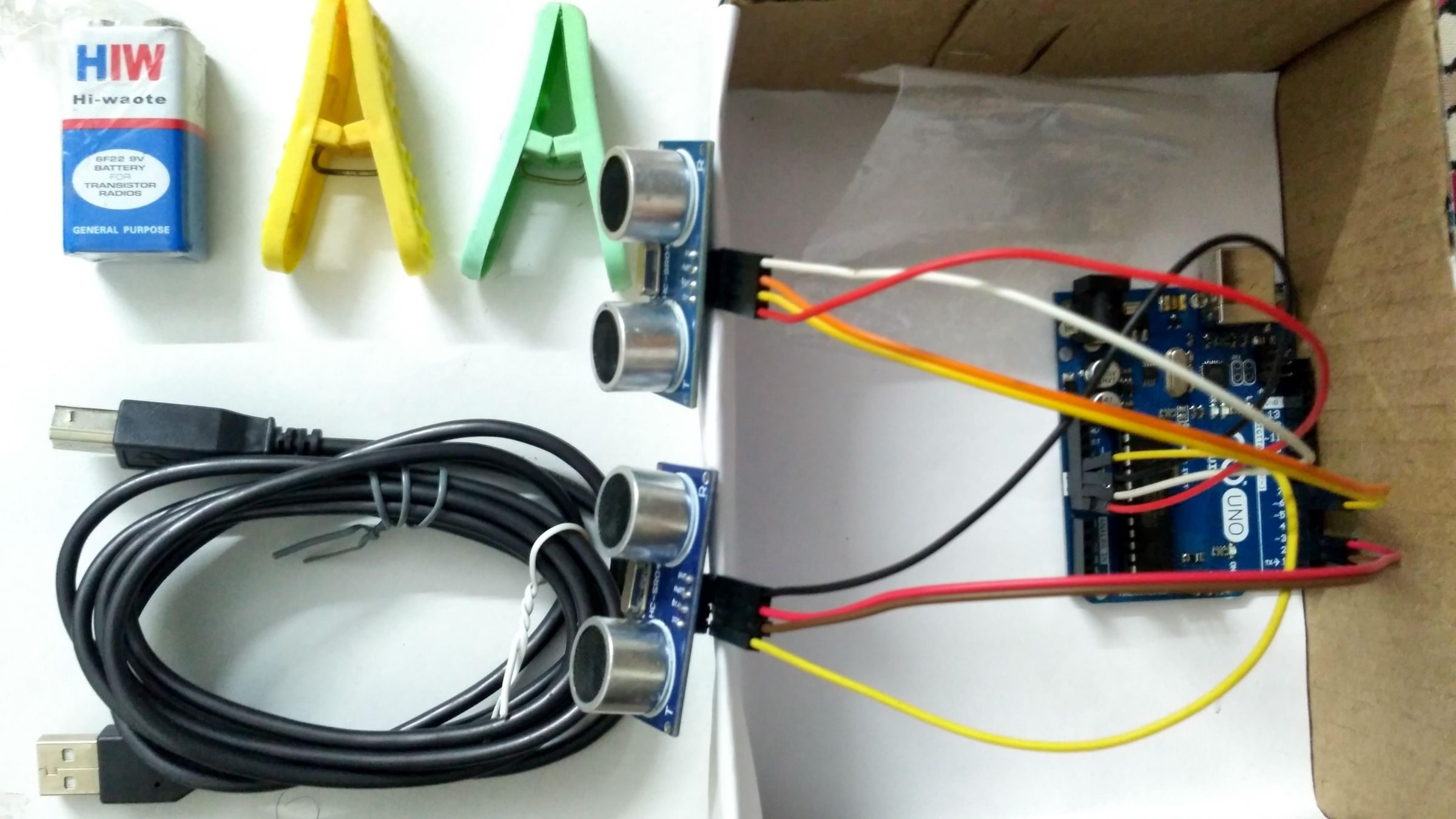 Making Touchpad With Ultrasonic Sensors | Arduino Interfaced With 2 ...