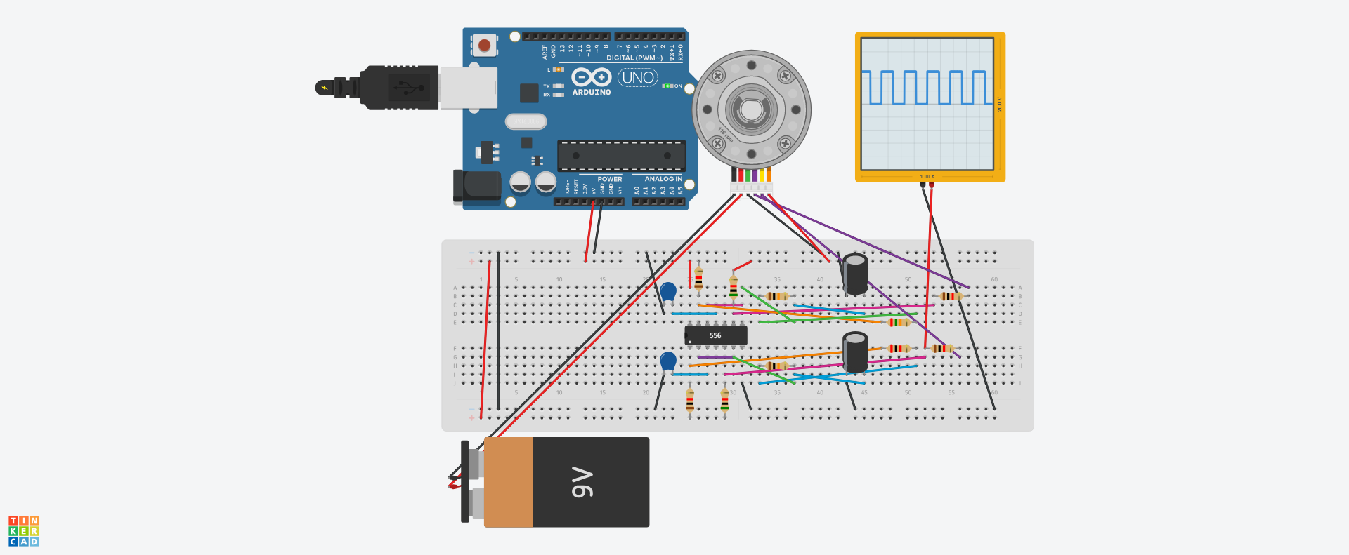Using 556 Timer to Drive a Stepper Motor : 5 Steps - Instructables