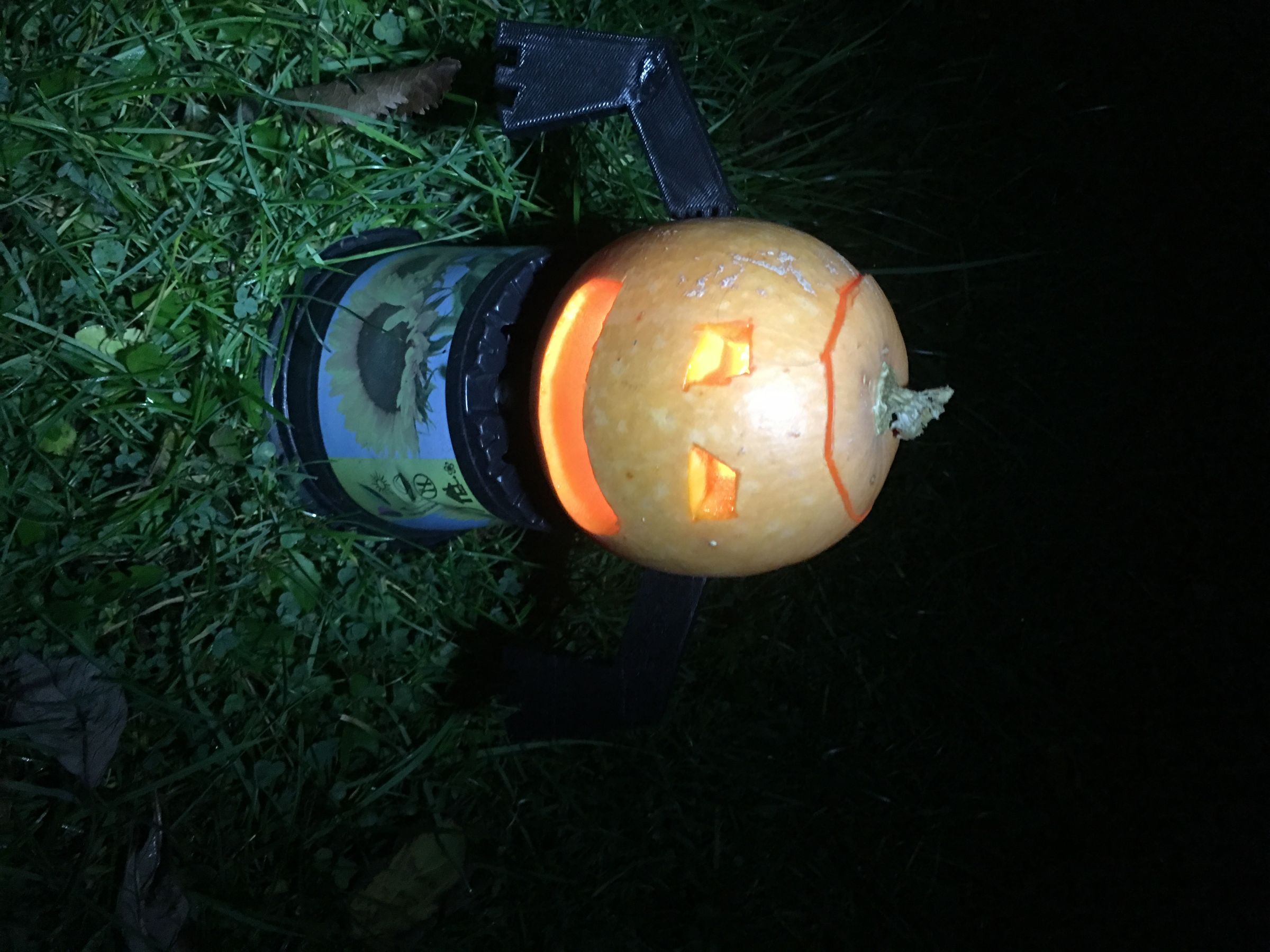Mini Pumpkin Man (with Fireworks) : 4 Steps - Instructables