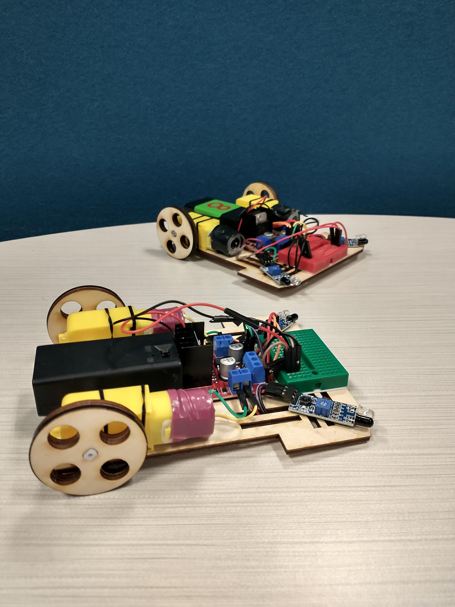 Autonomous Robot Racer: Analog Mode (no Microcontroller Needed) : 8 ...