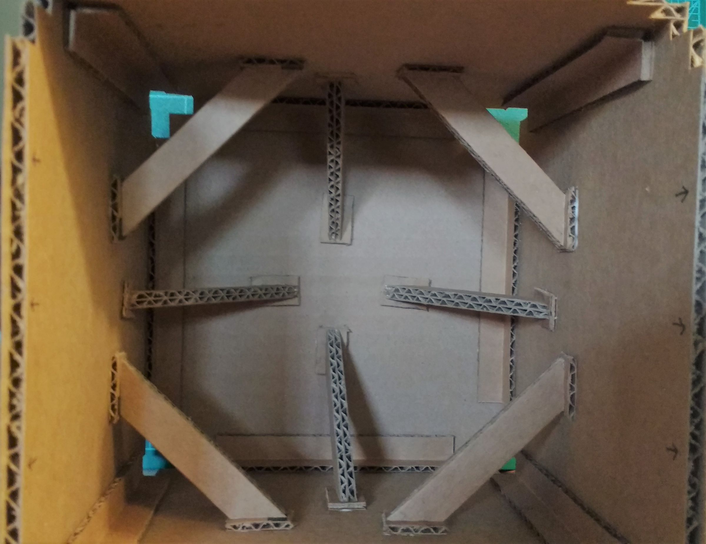 DIY Cardboard Super Mario World Question Mark Block Shelf : 19 Steps ...