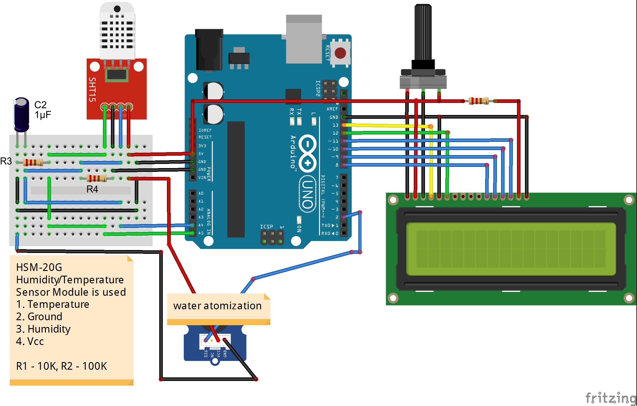 Smart Humidifier (make Your Room Comfortable) : 4 Steps (with Pictures ...