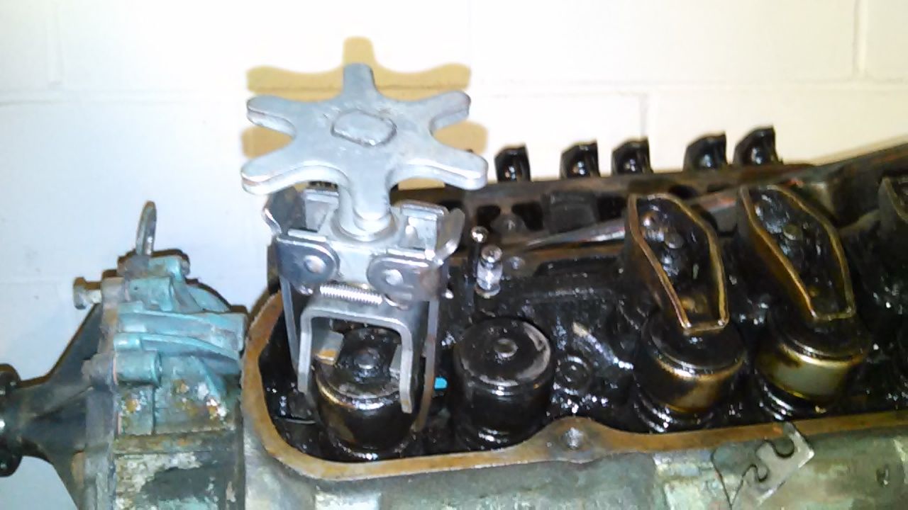 Use Rope to Hold the Valves in Place and R&R Valve Springs With the ...