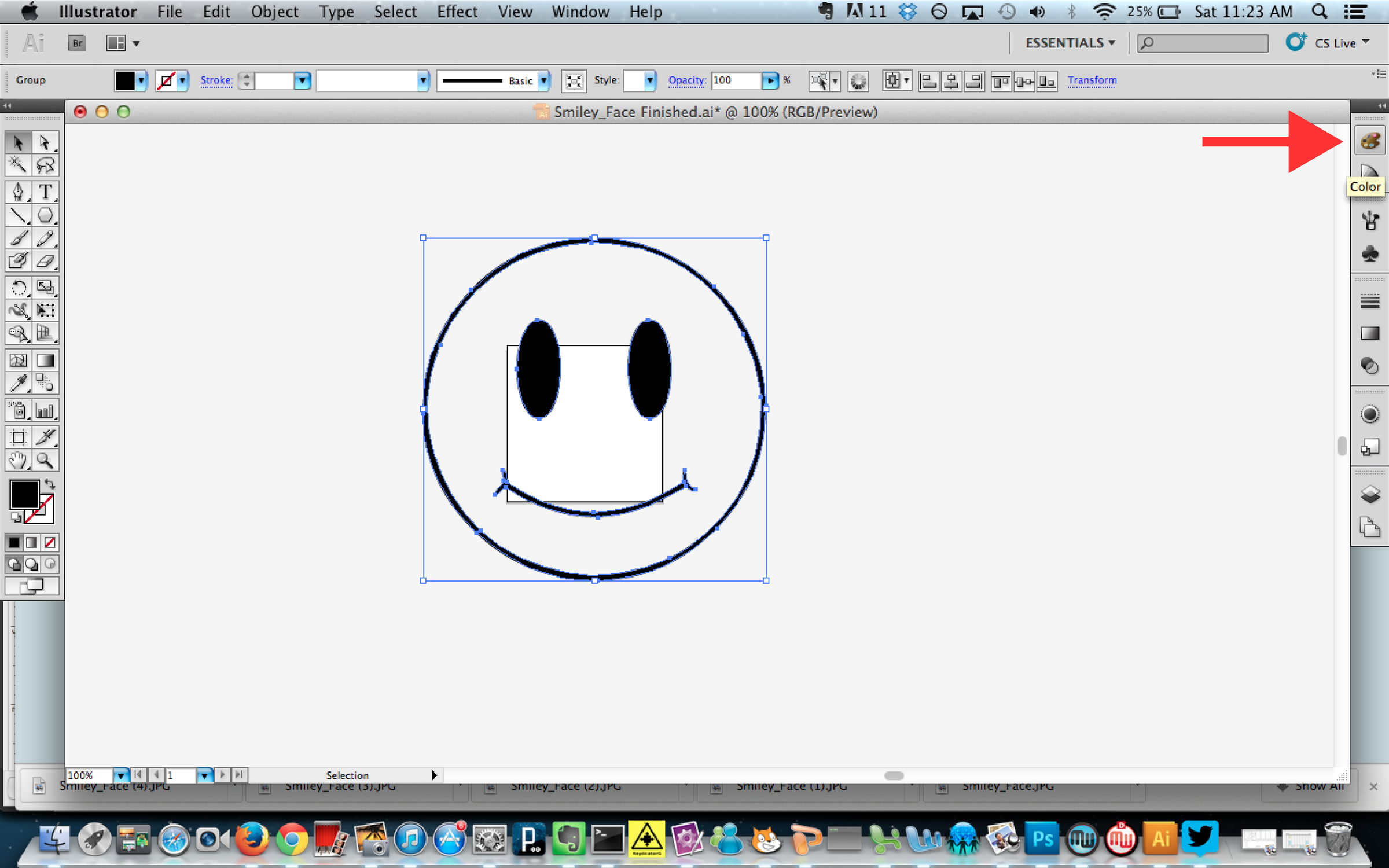 Turning a Pixel Image Into a Vector Image Using Adobe Illustrator CS5 ...