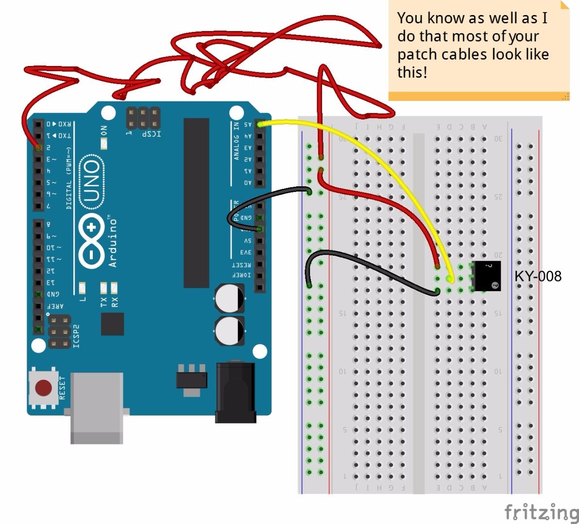 Keyes KY-008 Laser Transmitter Demystified : 3 Steps - Instructables