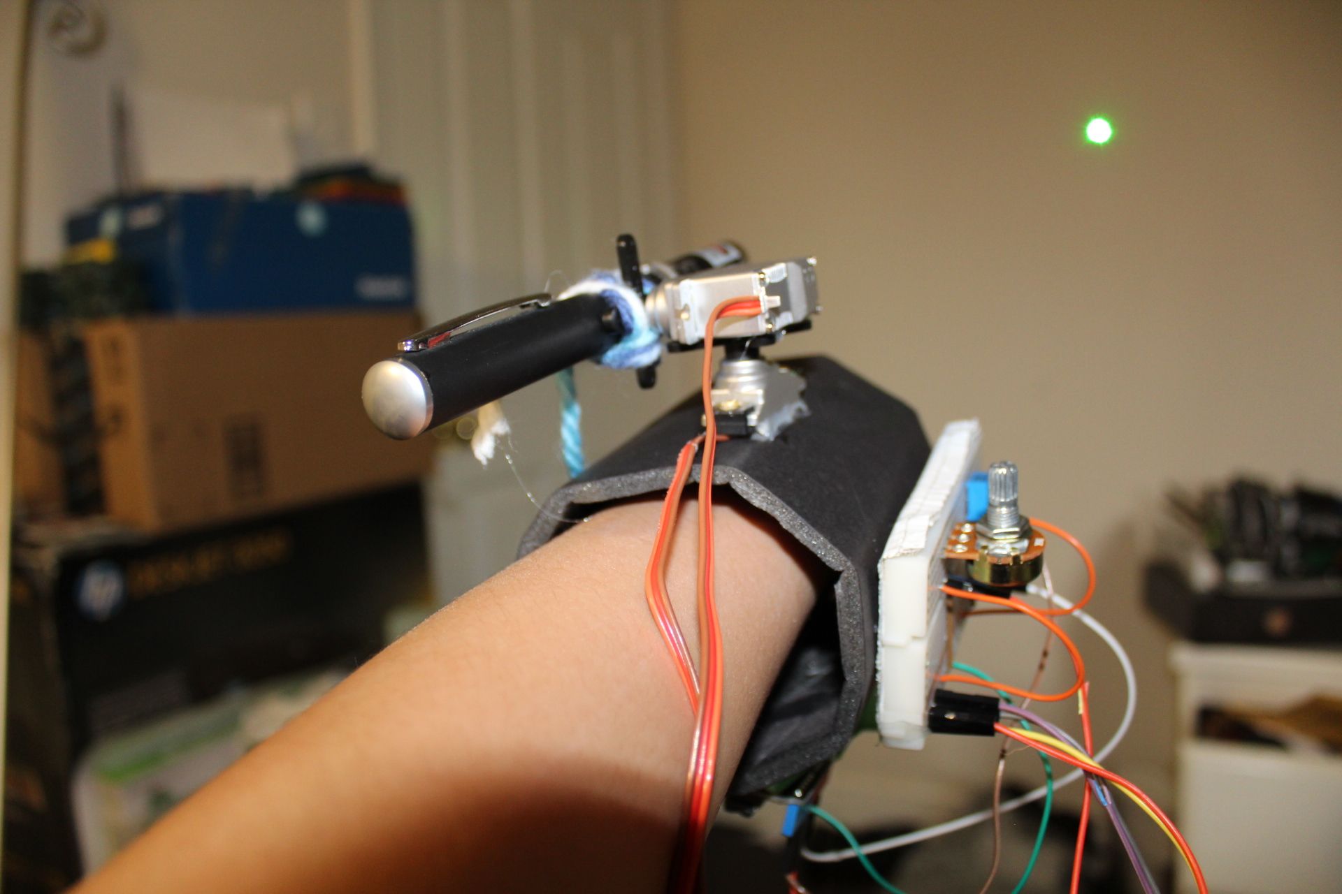 Laser Gauntlet With 2 Axis Gimbal : 9 Steps - Instructables