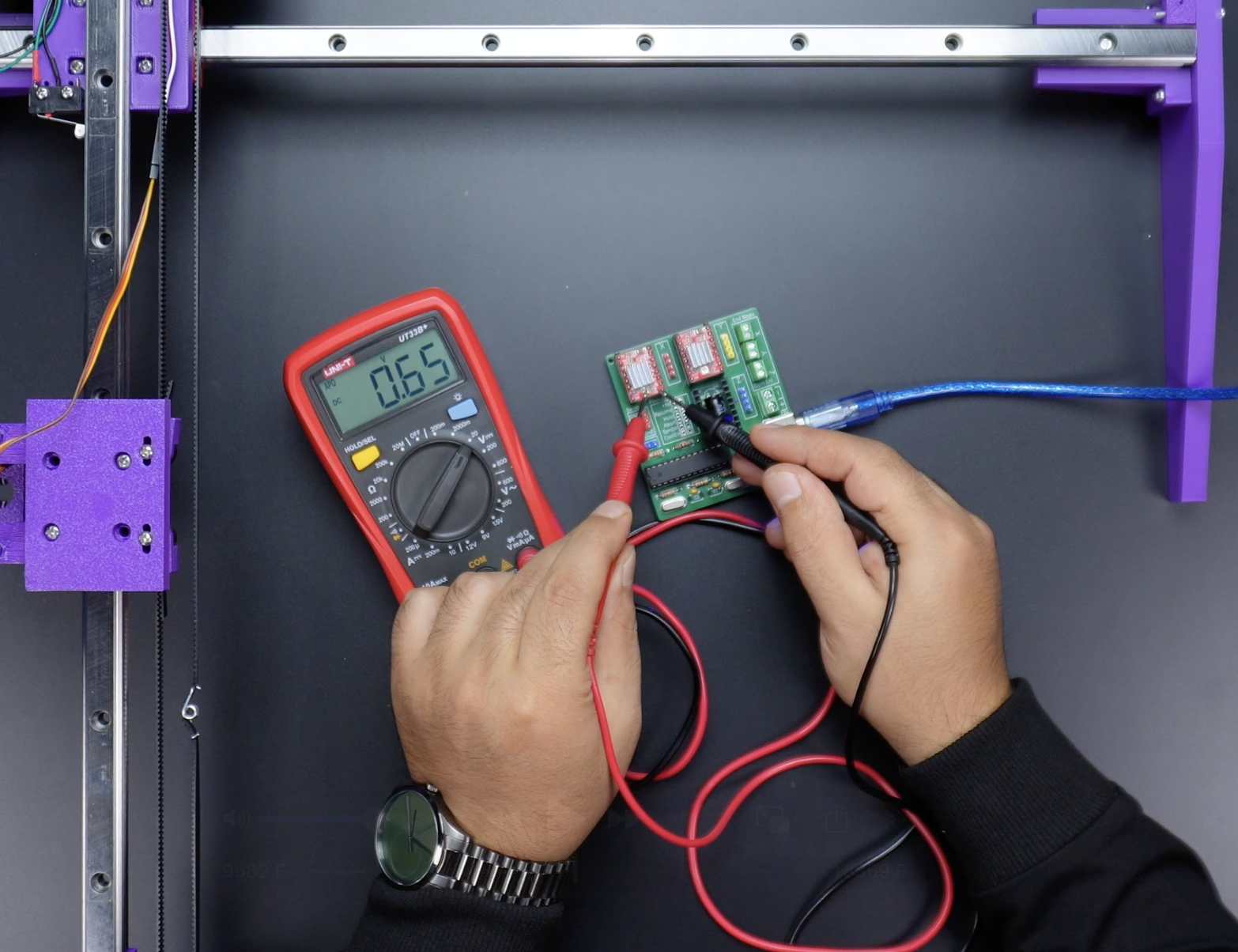 Build a Simple 3D Printed CNC Plotter Machine : 8 Steps (with Pictures ...