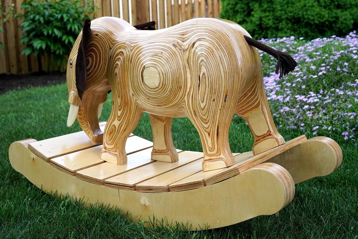 Keepsake Plywood Rocking Elephant : 7 Steps (with Pictures) - Instructables