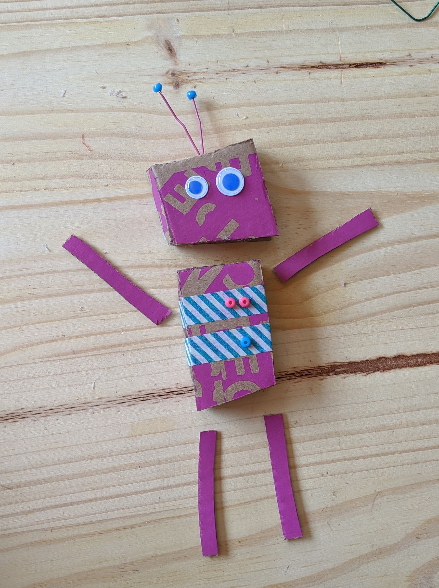 Make a Cardboard Robot : 6 Steps (with Pictures) - Instructables