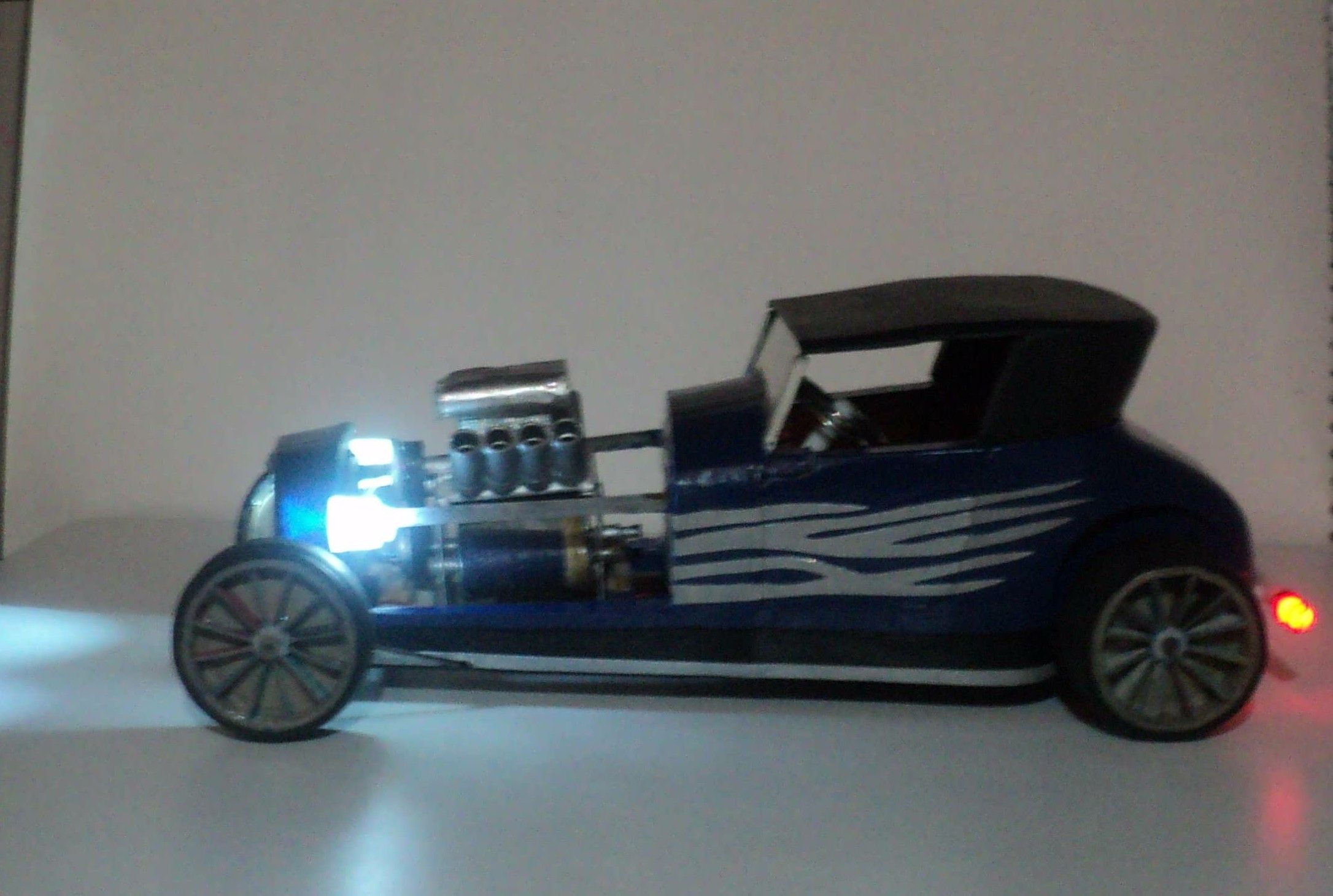 Homemade Hot Rod Vintage Car Model : 12 Steps (with Pictures ...