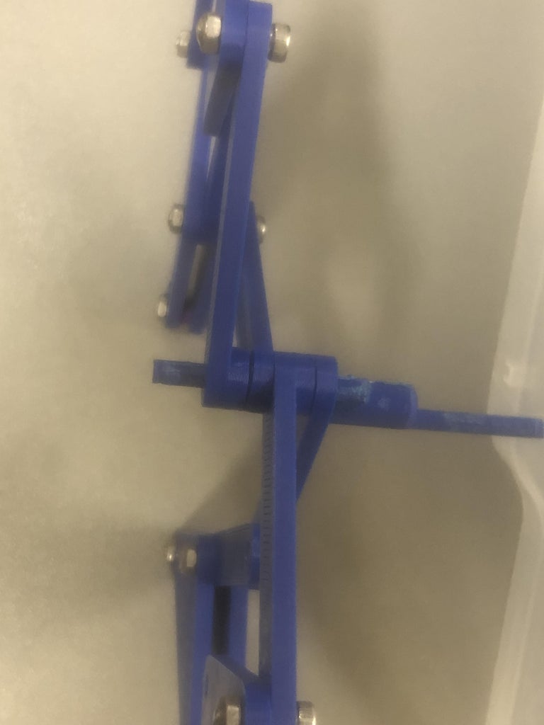 3d Printed Strandbeest Walking Robot Wip 4 Steps Instructables