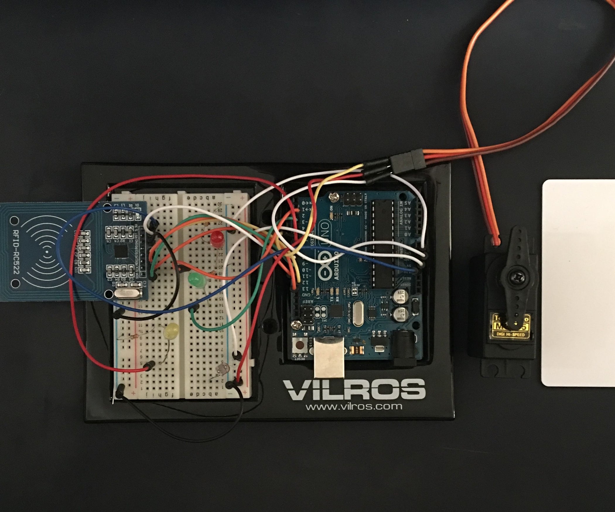 Arduino Rfid Deadbolt Modification Using An Arduino Uno