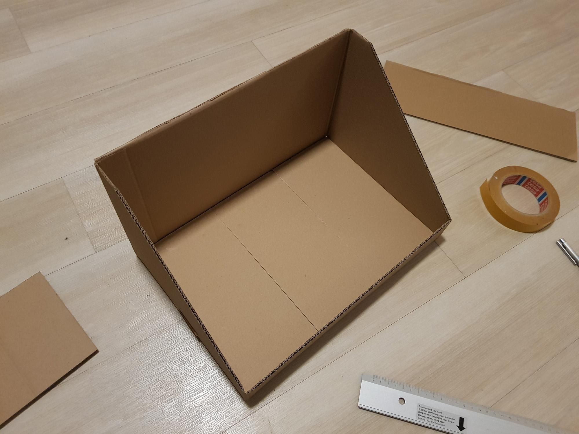 Tiered Display Stand From a Cardboard Box : 6 Steps (with Pictures ...