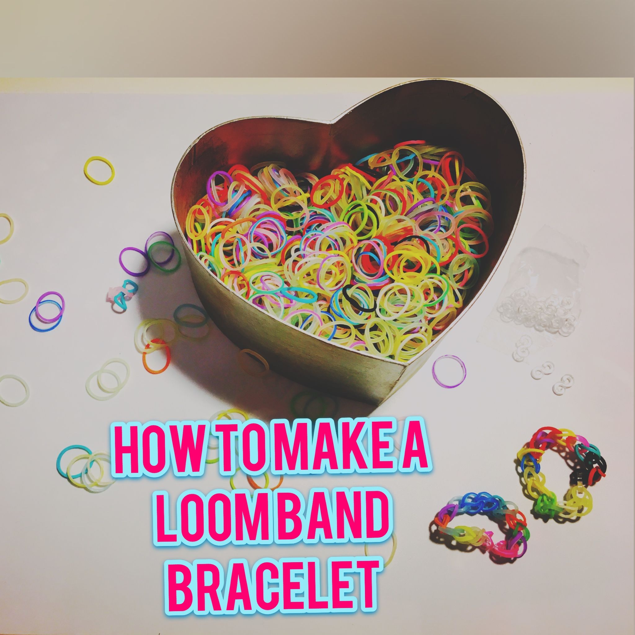 How to Make a Loom Band Bracelet : 7 Steps (with Pictures) - Instructables