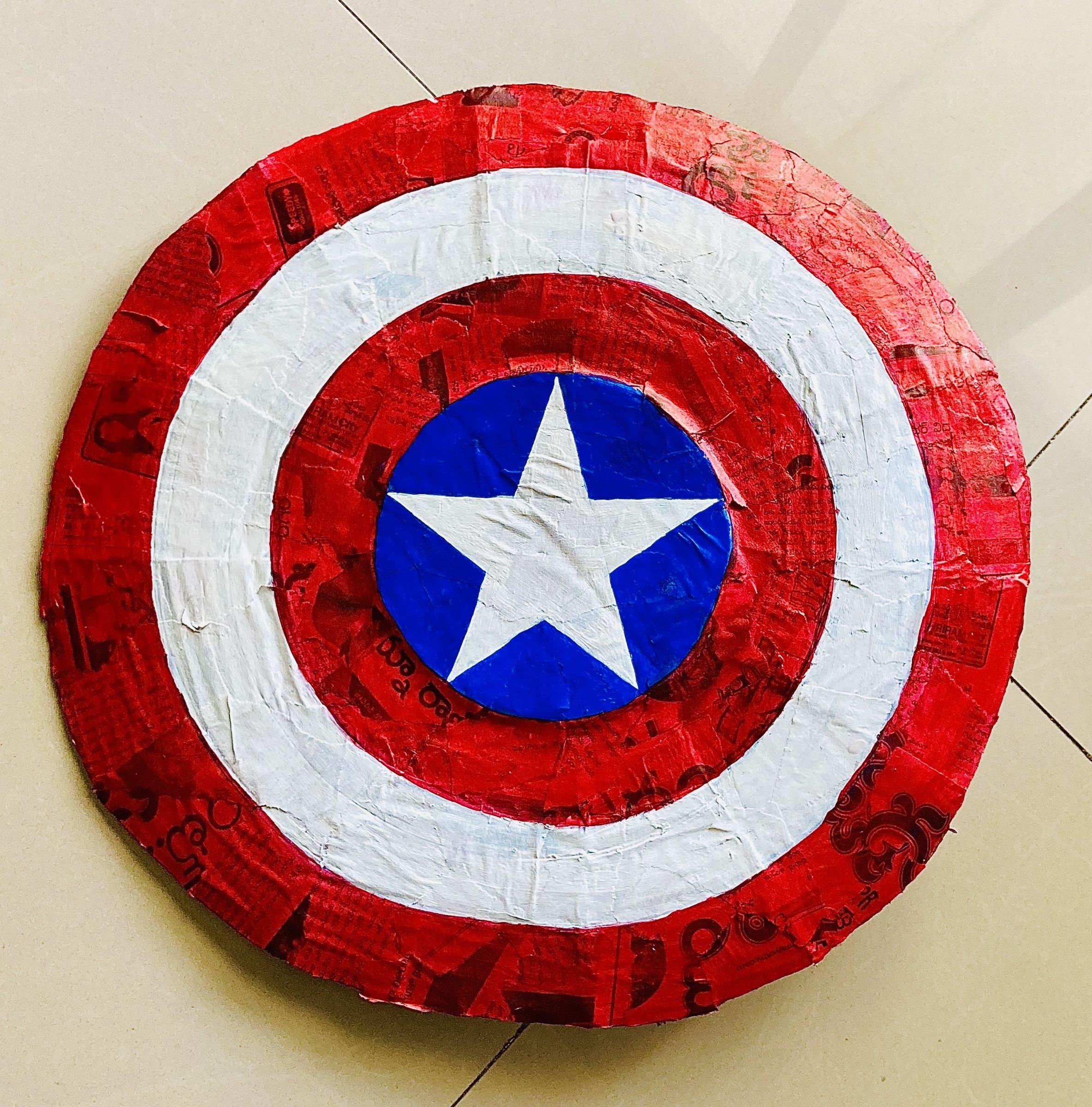 How To Make A Captain America Shield