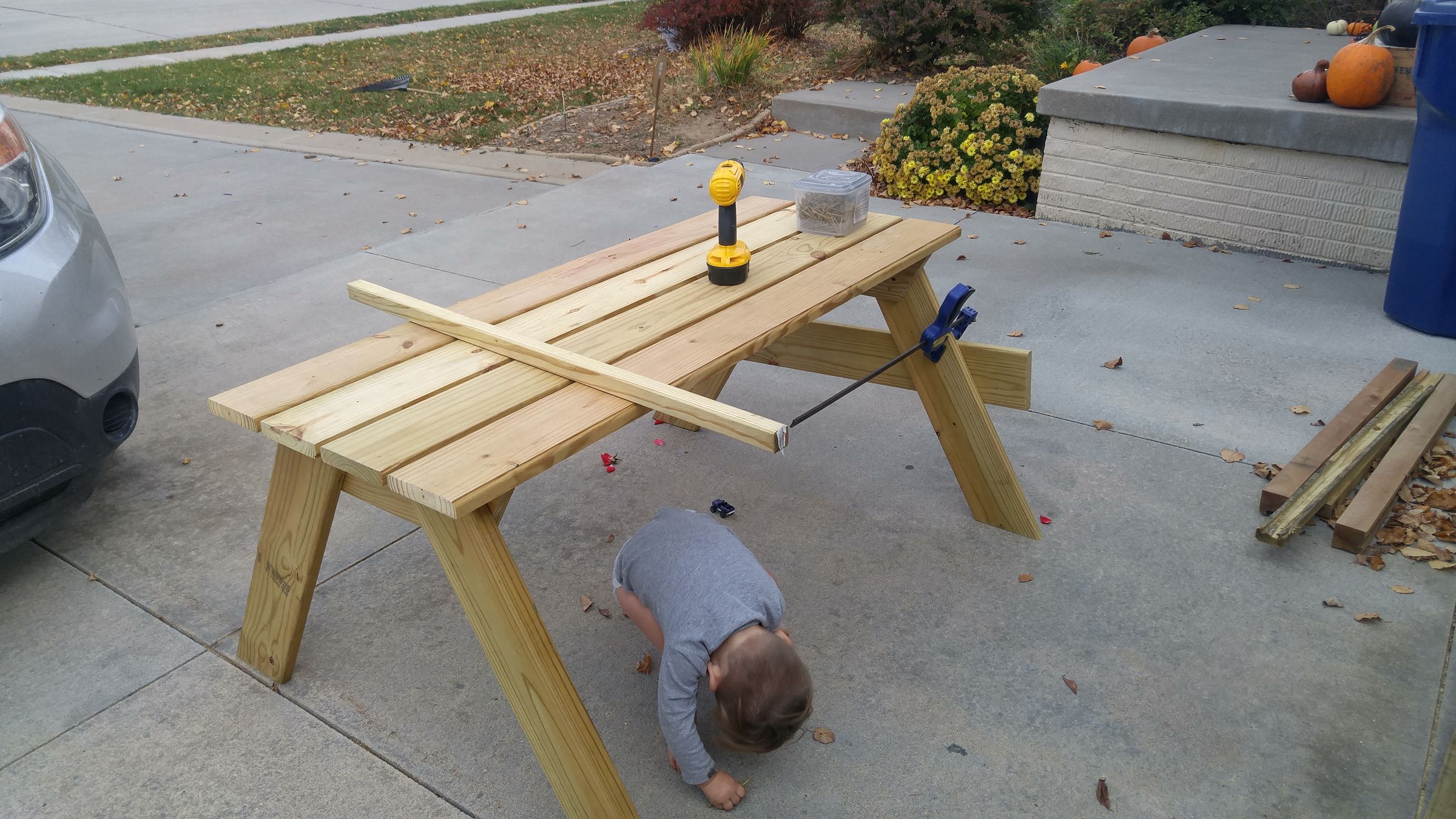 Kids Picnic Table : 5 Steps (with Pictures) - Instructables