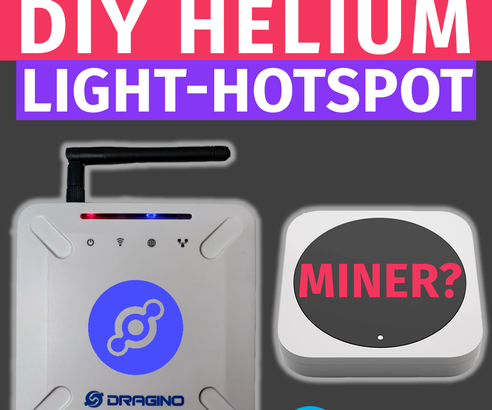 Tutorial Helium Light Hotspot With Dragino LPS8 DLOS8 | DIY Helium ...