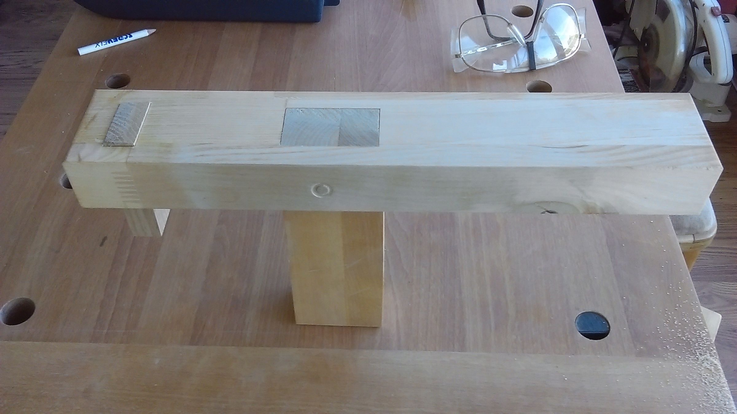 How to Draw Bore a Mortise and Tenon Joint : 3 Steps (with Pictures ...