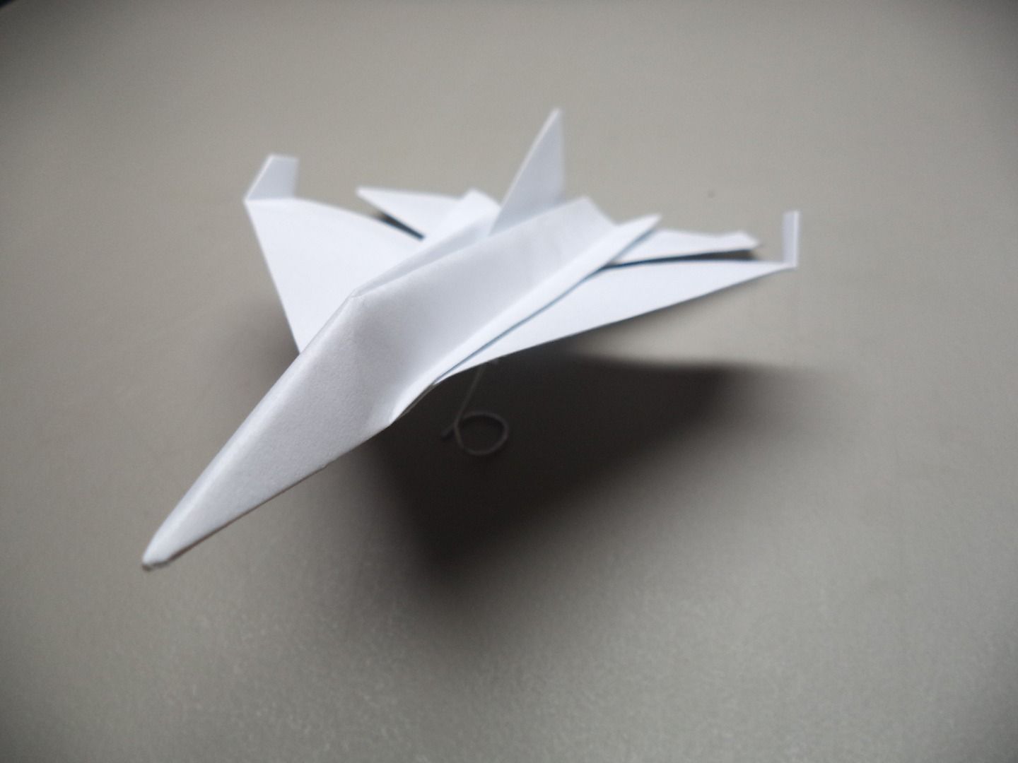 How to Fold an Origami F-16 Plane : 18 Steps (with Pictures ...