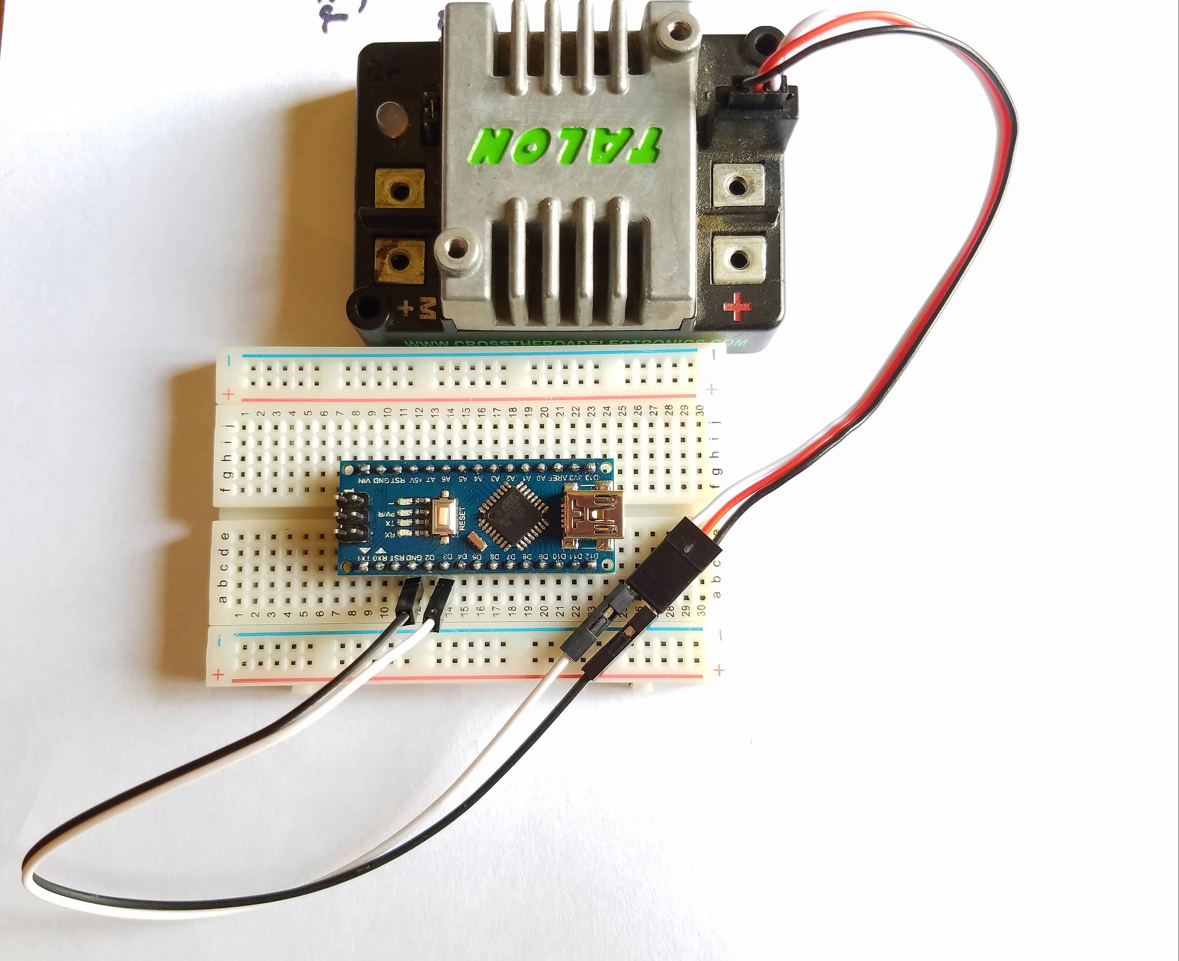 EASY VERSION: Cheap Arduino Thrifty Throttle (PWM Generator for Servos ...
