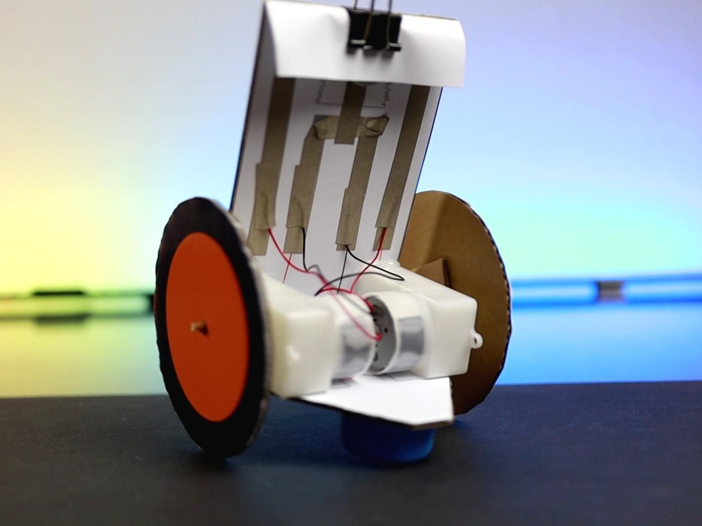 DIY Robotics Plattform Using a Smartphone and Paper Circuits : 11 Steps ...