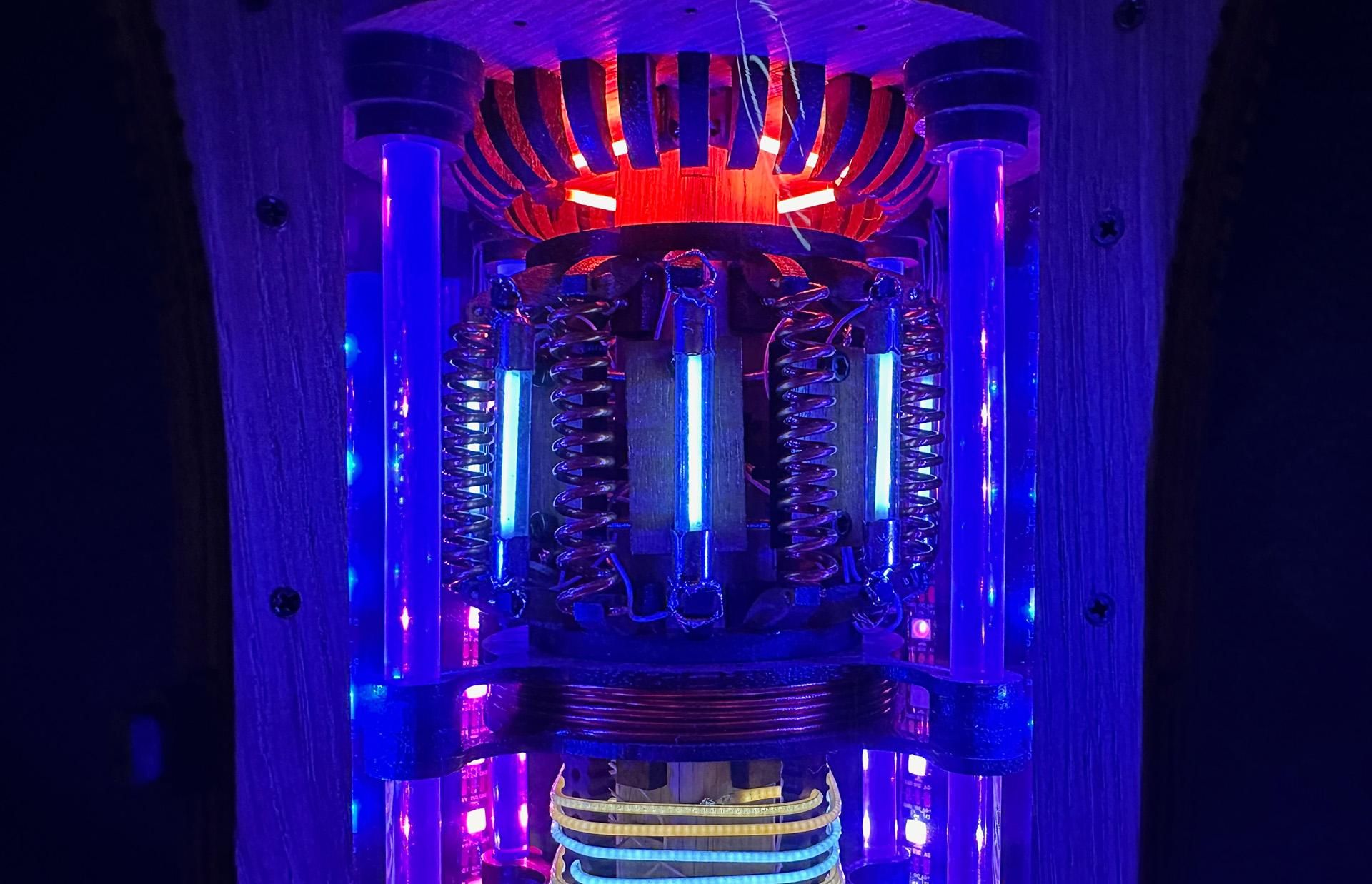 Wooden Reactor Simulator: Nightlight, Desk Lamp, Sound Simulation and ...