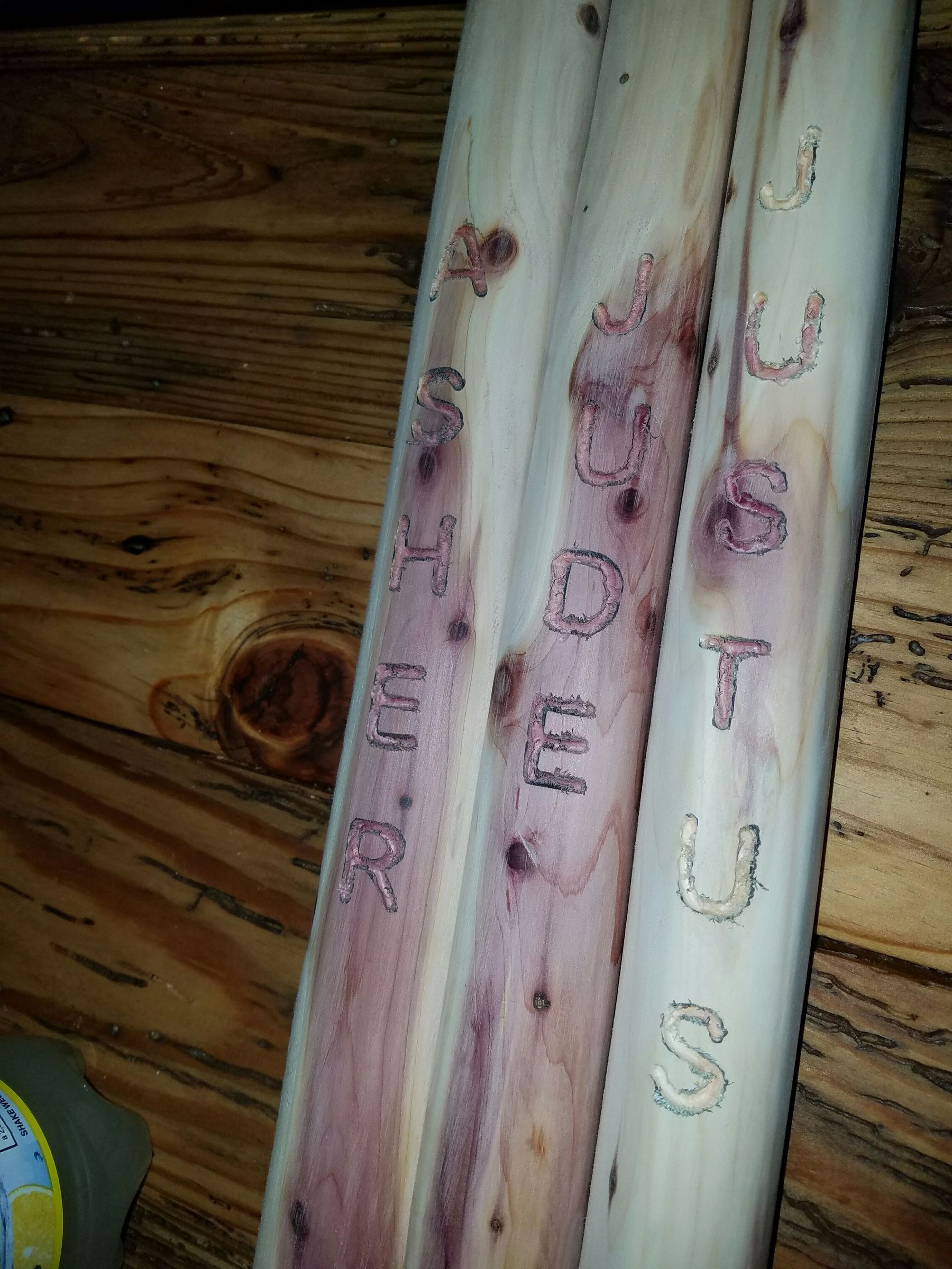 Turning Cedar Trees Into Walking Sticks : 12 Steps (with Pictures ...