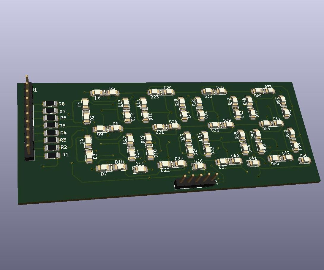 Custom Designed Seven Segment Using LED : 5 Steps - Instructables