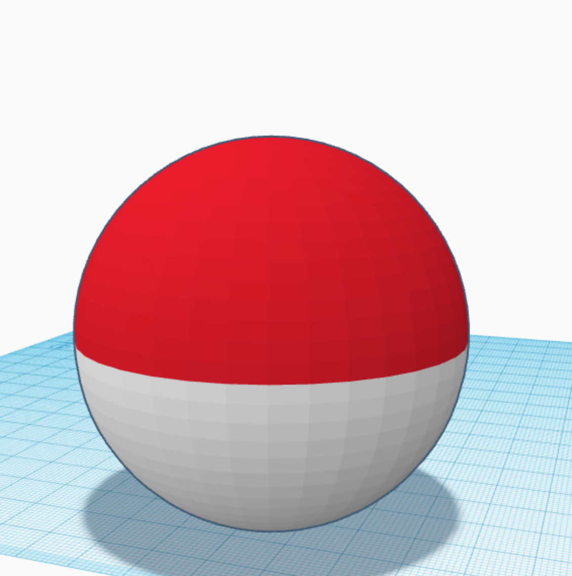 How to Make a 3D Model for a Pokémon Pokeball Toy in Tinkercad : 15 ...