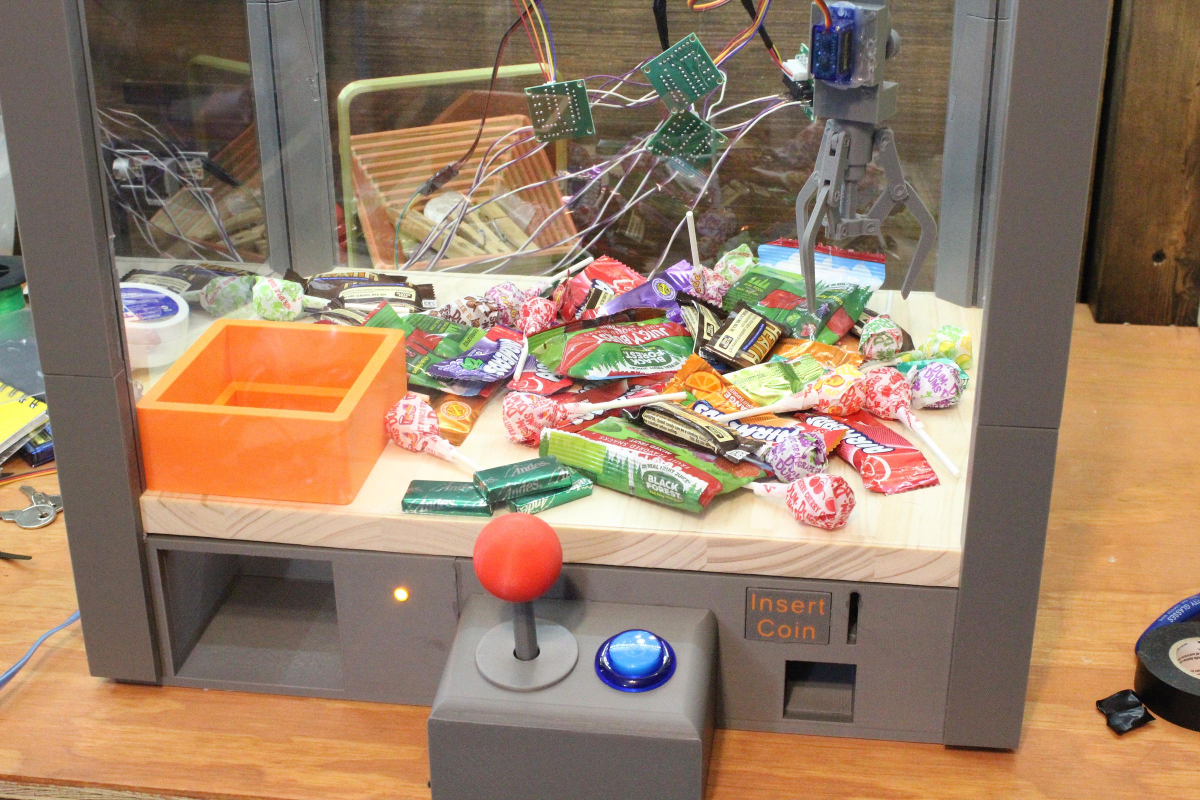 3D Printed Claw Machine : 7 Steps - Instructables