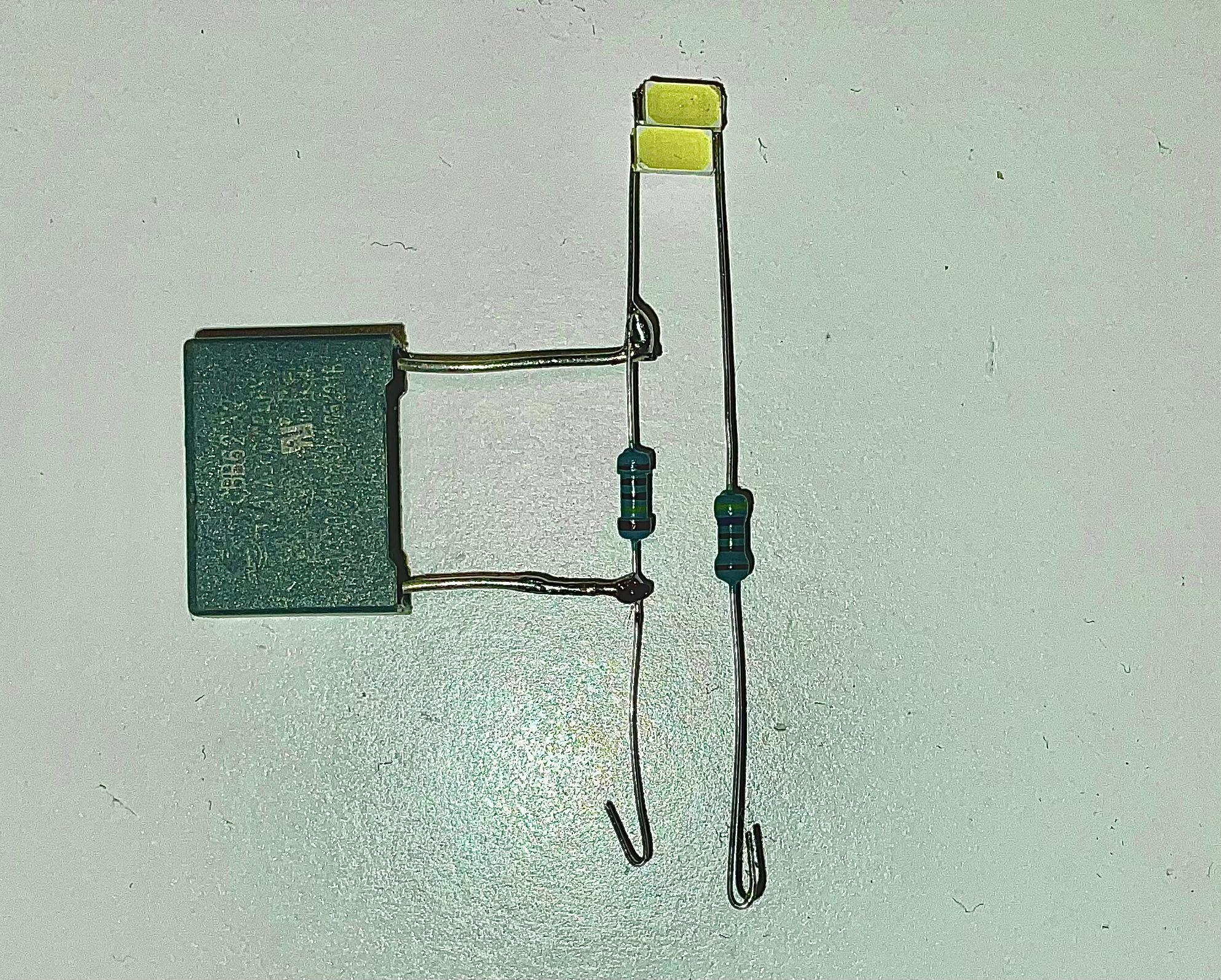 Simplest Capacitive Dropper Based LED Lamp - Instructables