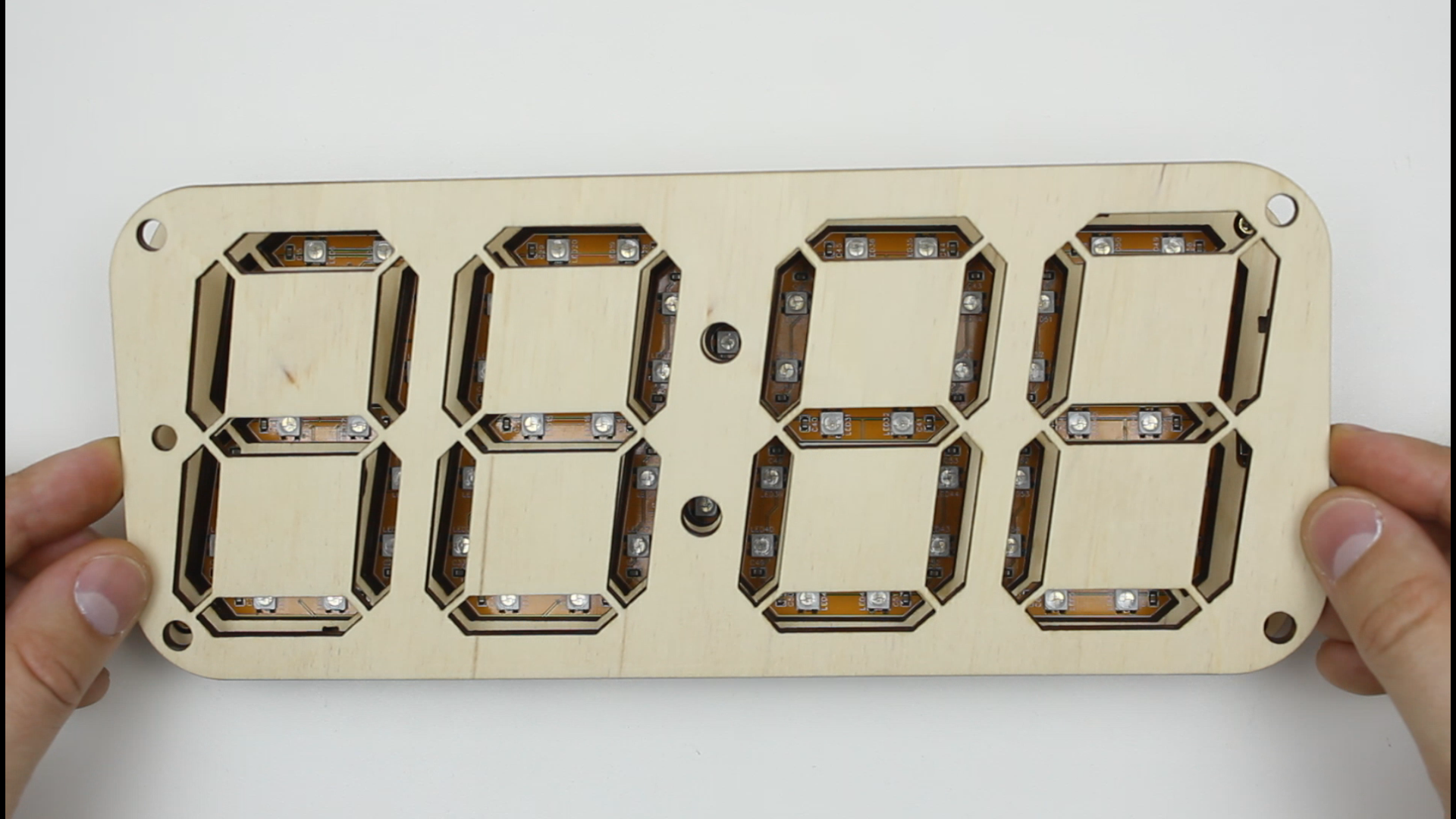7 Segment LED Clock : 26 Steps (with Pictures) - Instructables