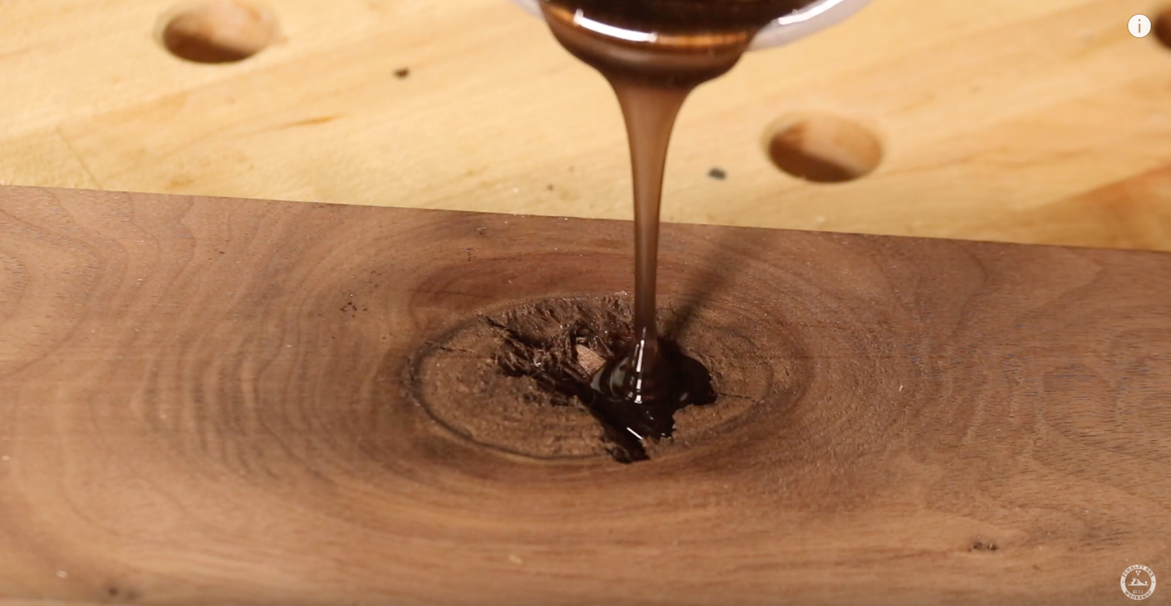 How to Fill Knots and Voids With Epoxy Resin : 5 Steps (with Pictures ...