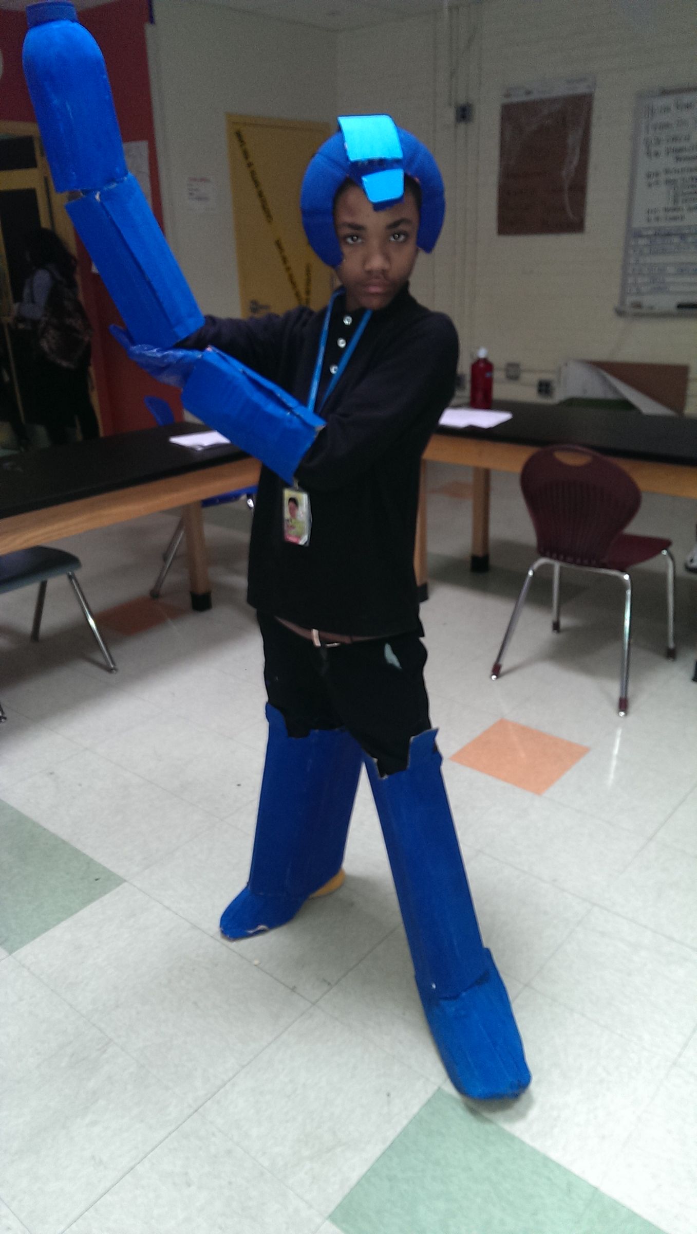 Mega Men Costume : 7 Steps - Instructables